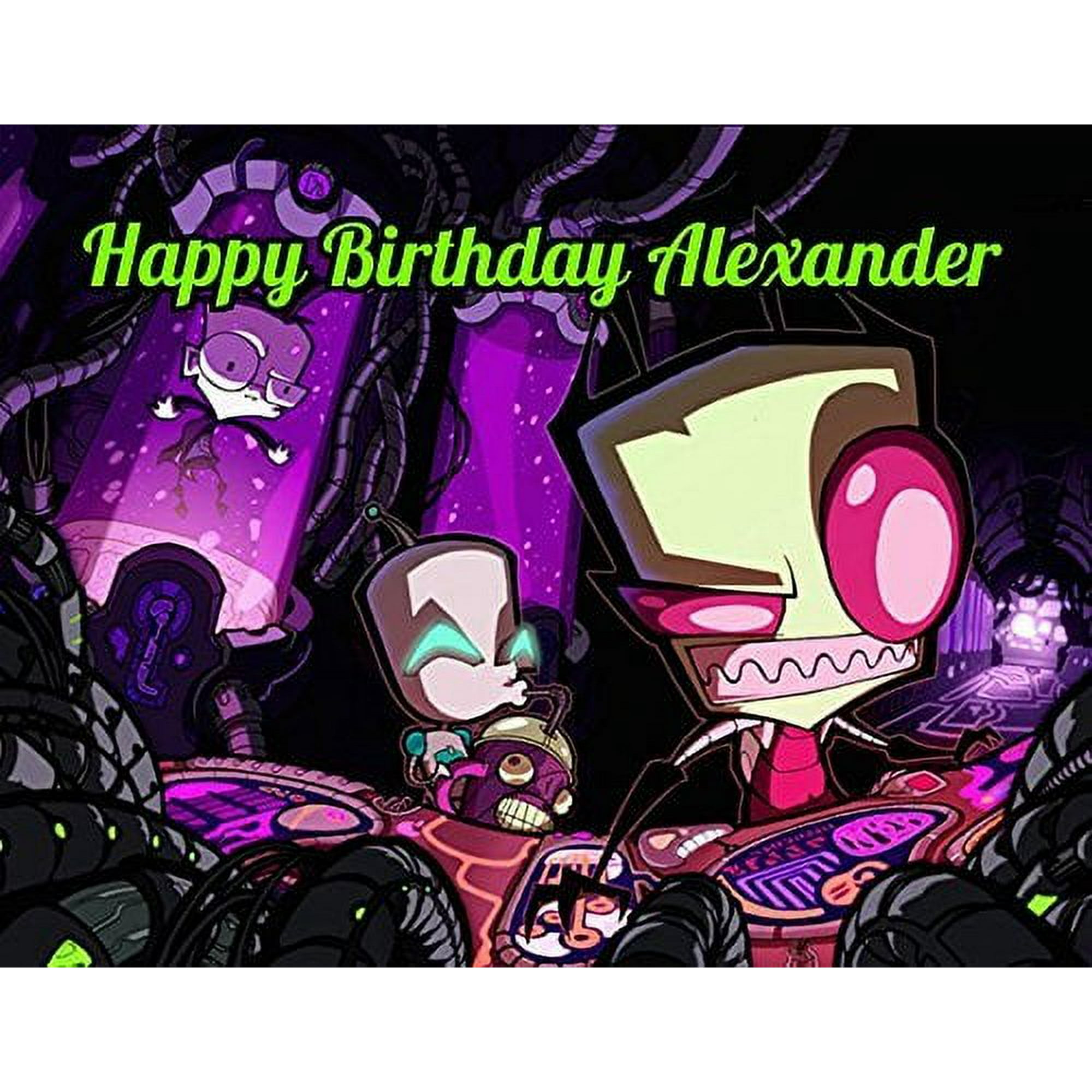 Invader Zim Cake