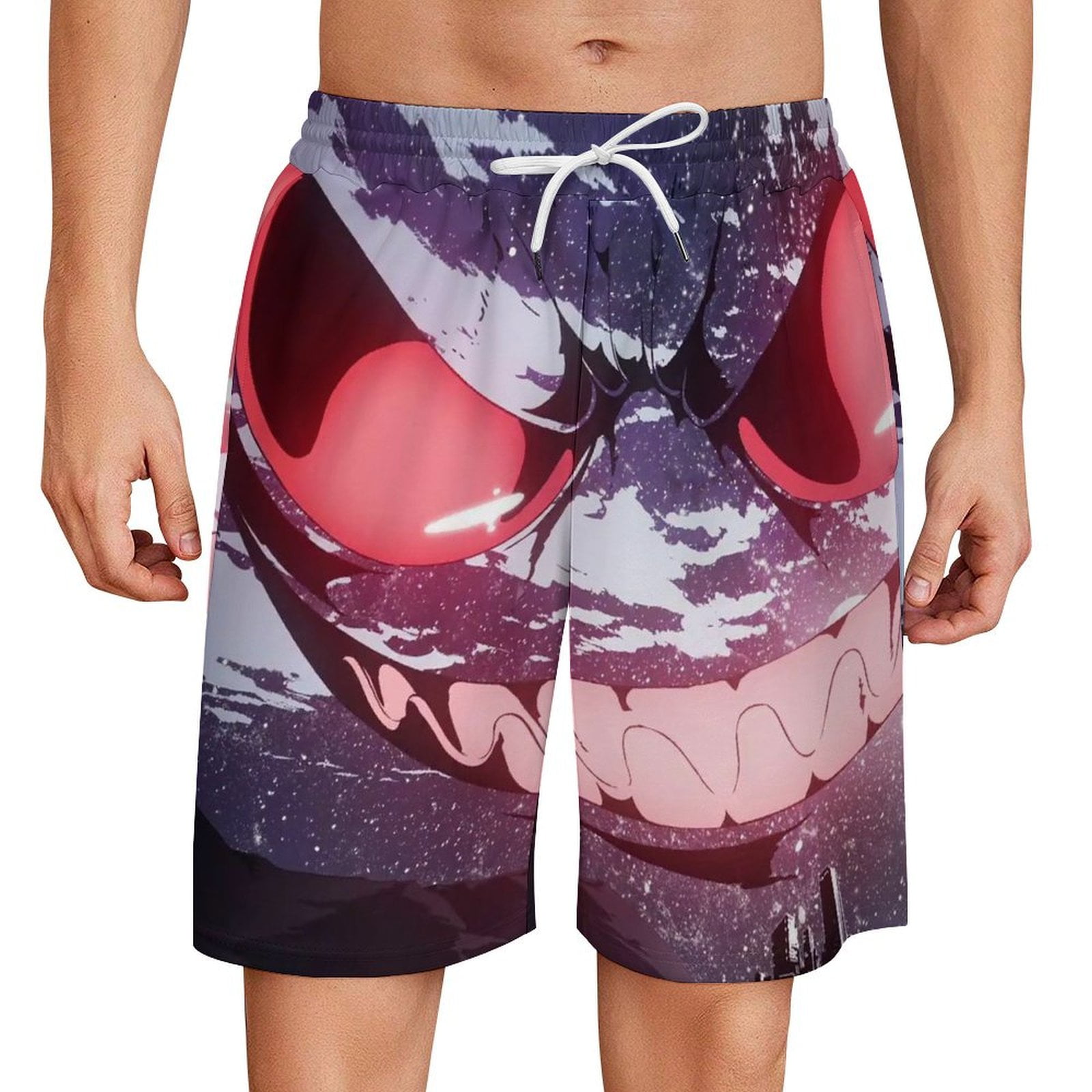 Invader Zim Eye Short Sweatpants Summer Daily Cozy Lounge Shorts 3D Printed Beach Shorts ...