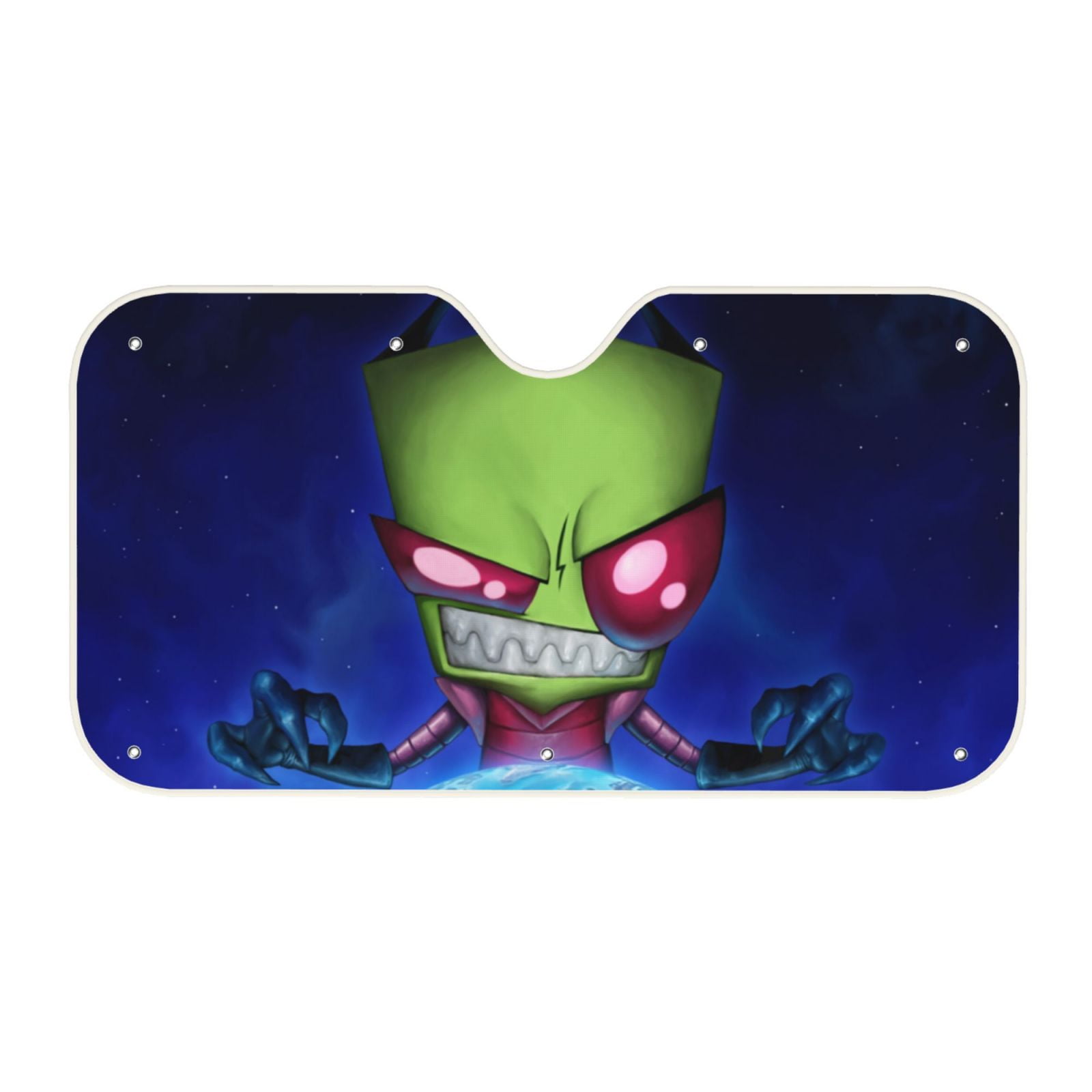 Invader Zim Foldable Car Windshield Sunshade Vehicle Automotive Front ...