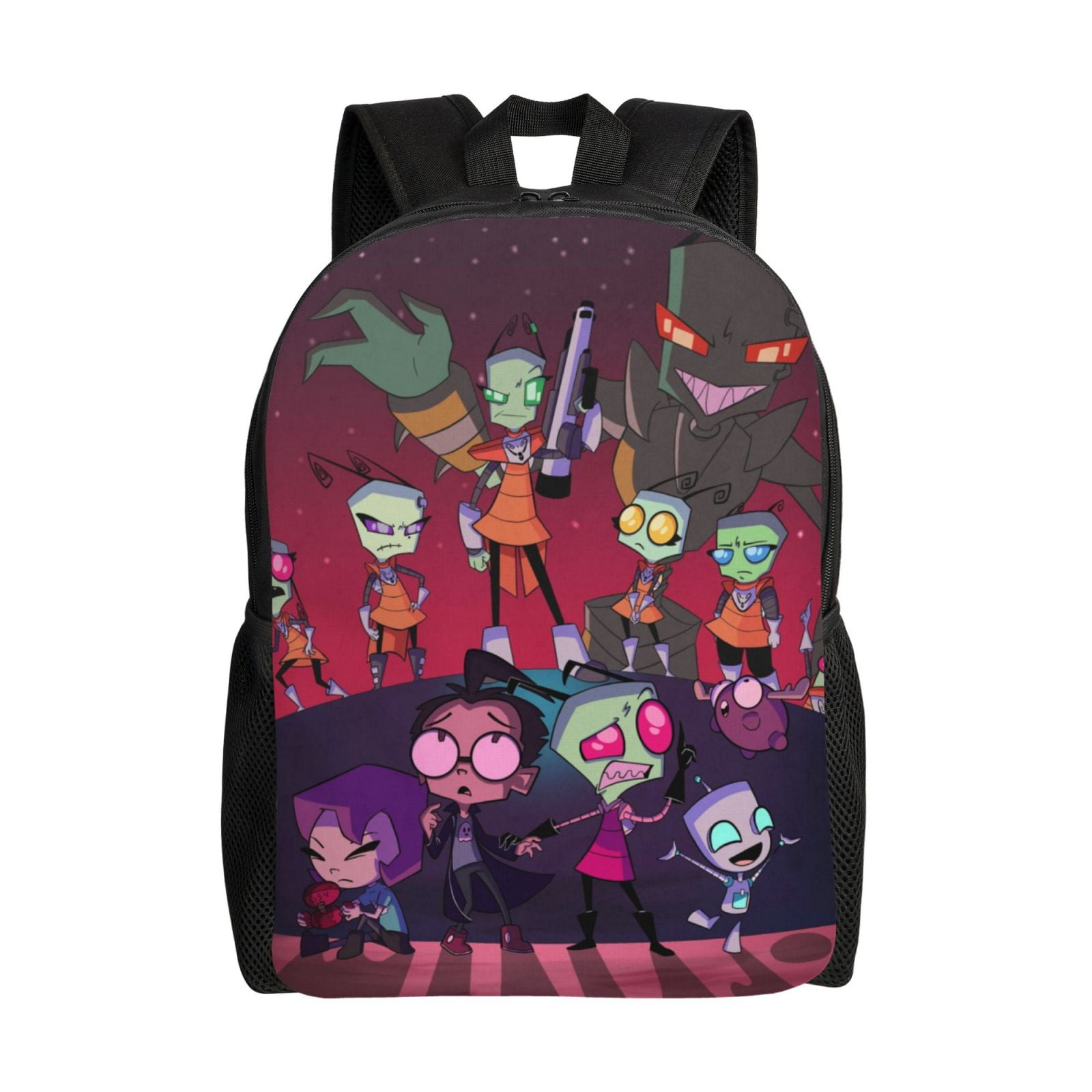 Invader Zim Fun Backpack Lightweight Unisex Basic Daypack Bookbag ...