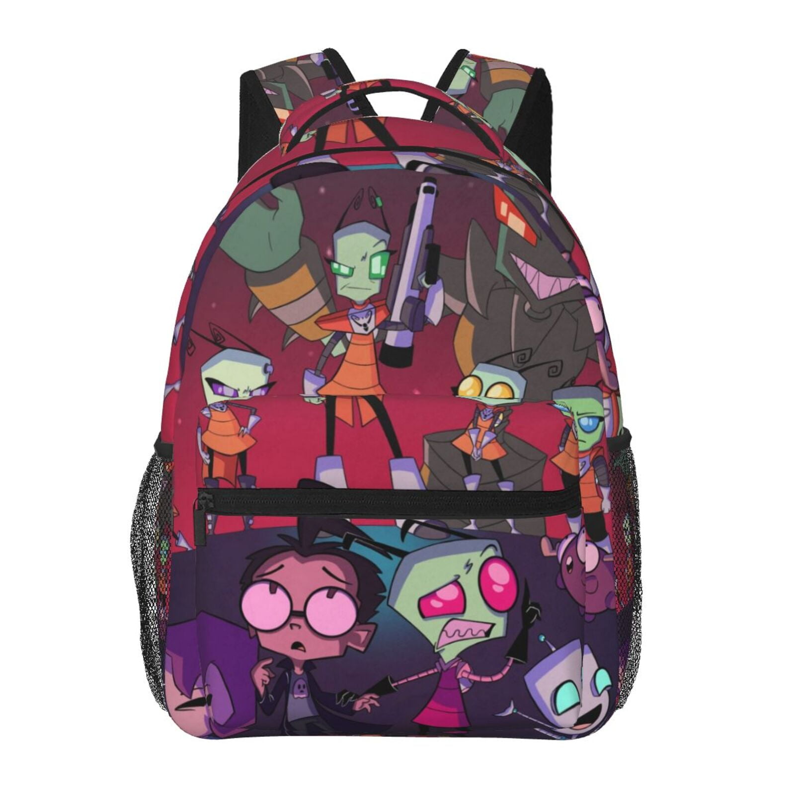 Invader Zim Fun Laptop Backpack Daypack Large Capacity Multipurpose ...