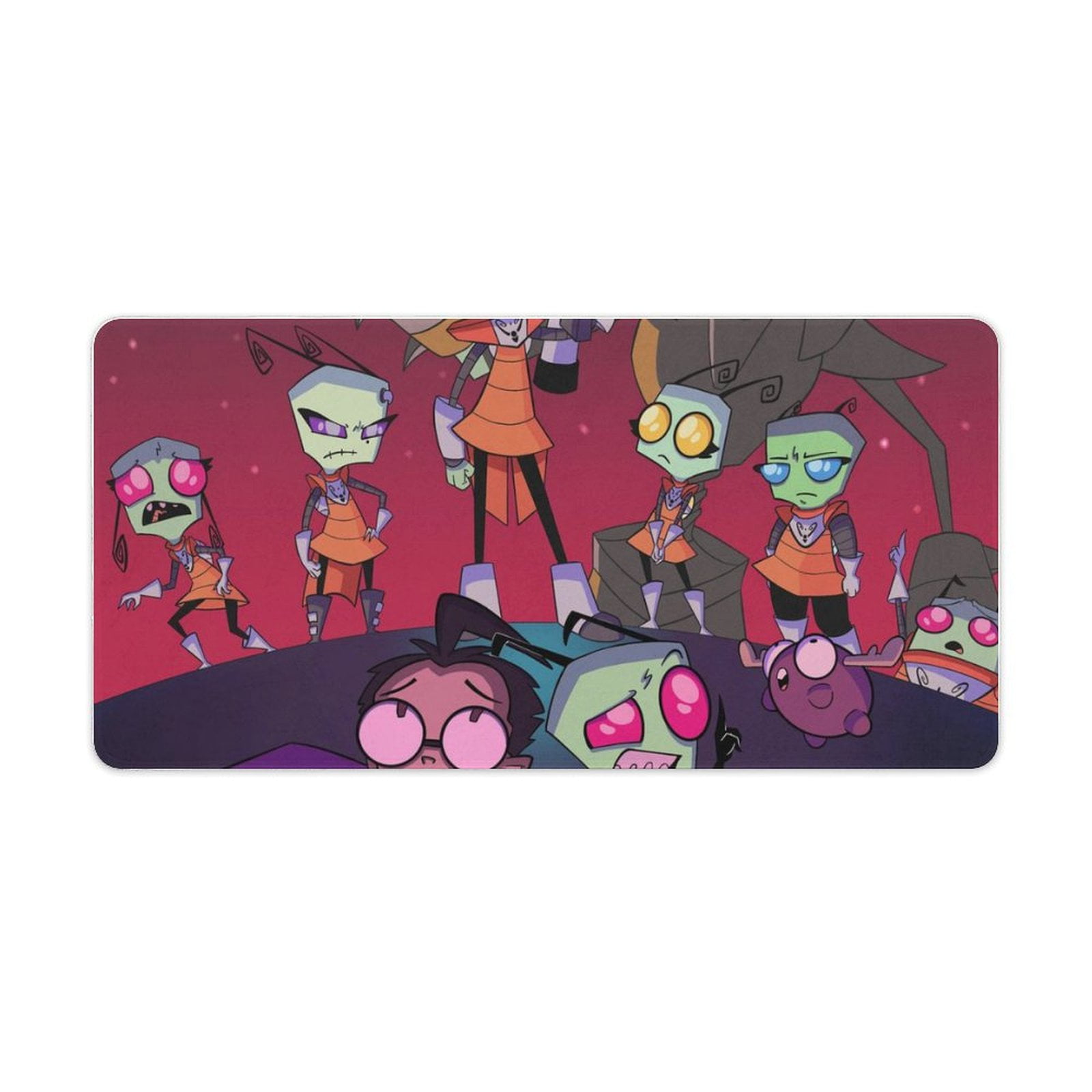 Invader Zim Fun Mouse Pad Extended Gaming No-sliped Large Desk Mat ...