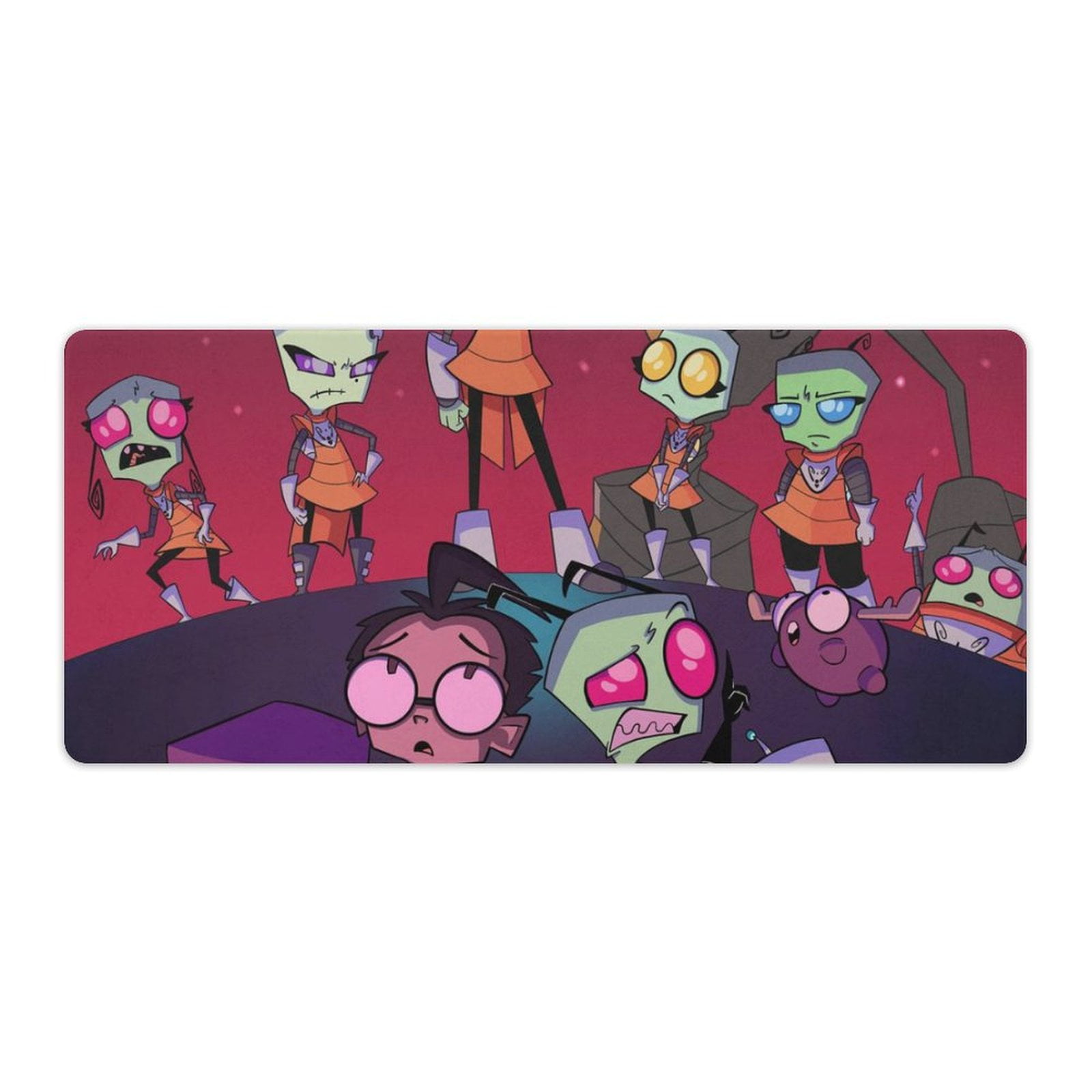 Invader Zim Fun Mouse Pad Extended Gaming No-sliped Large Desk Mat ...