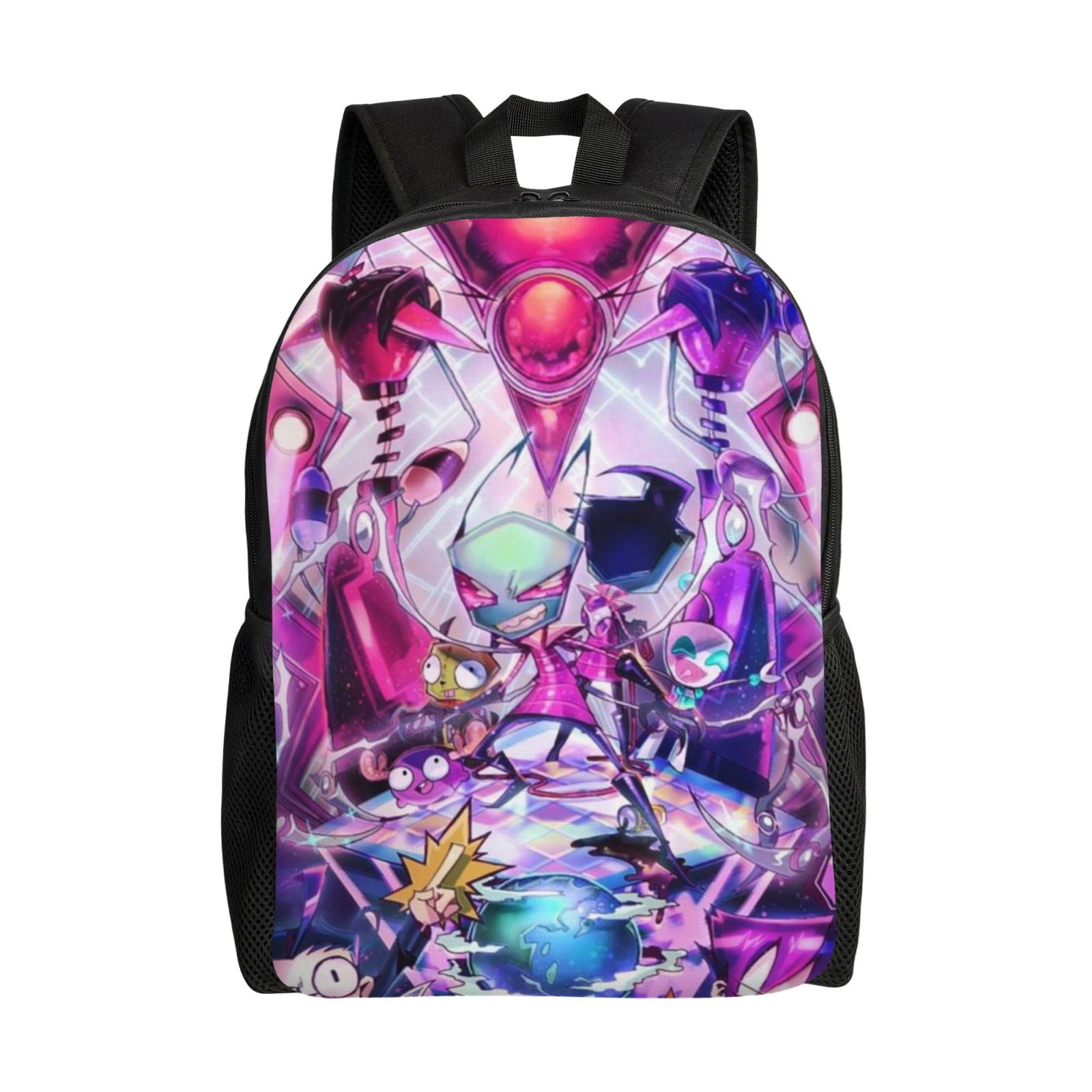 Invader Zim Funny Backpack Lightweight Unisex Basic Daypack Bookbag ...