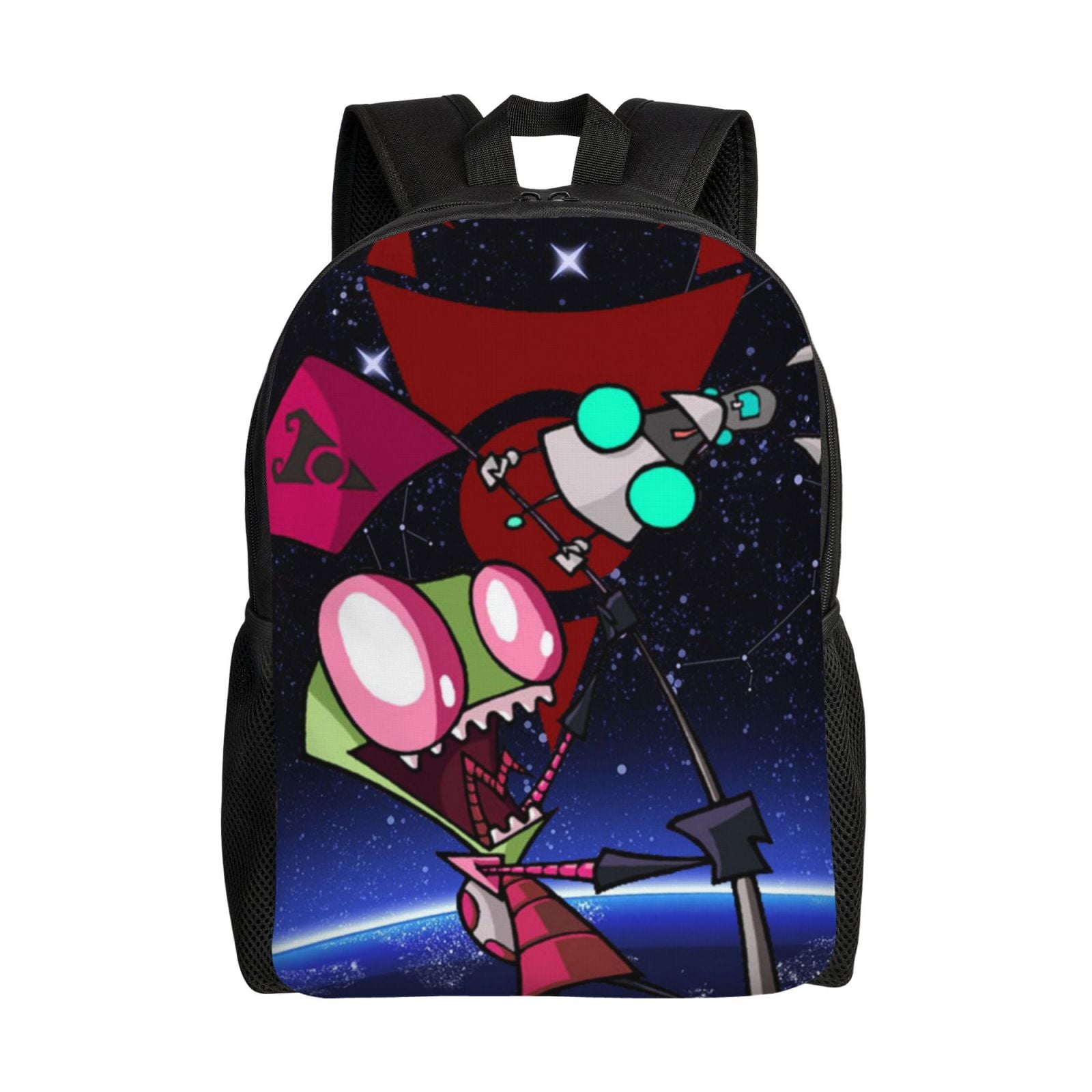 Invader Zim Galaxy Backpack Lightweight Unisex Basic Daypack Bookbag ...