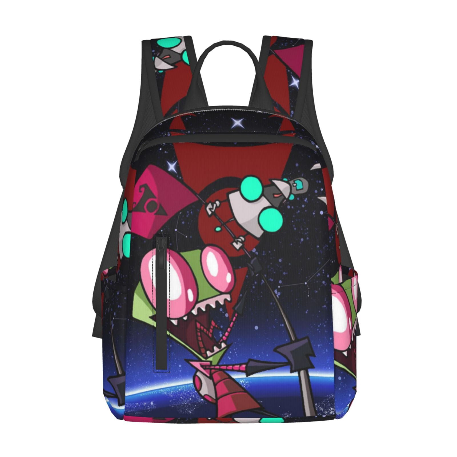 Invader Zim Galaxy Backpack School Bag Bookbag Satchel Lightweight ...