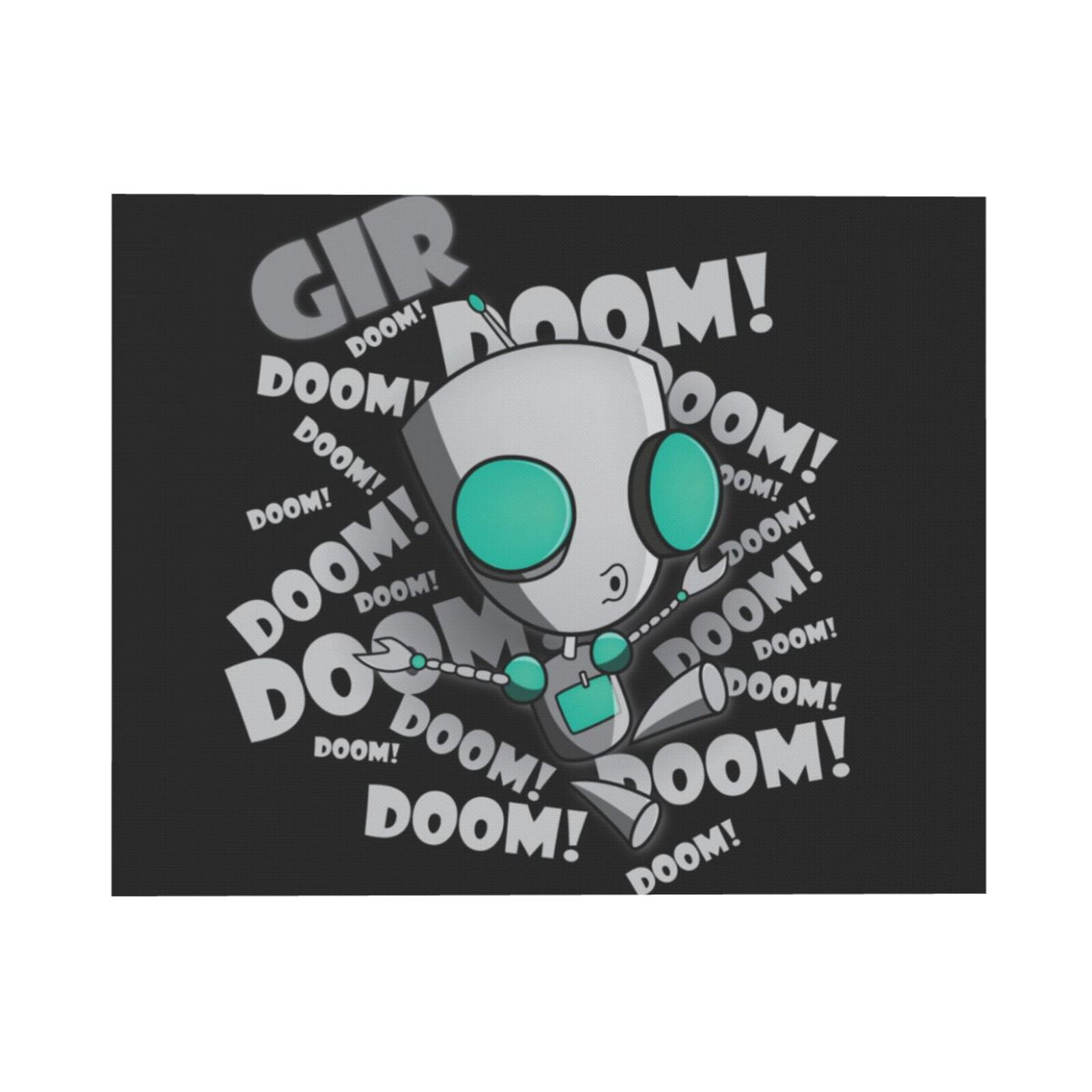 Invader Zim Gir Canvas Decorative Poster Unframed Wall Art Picture ...