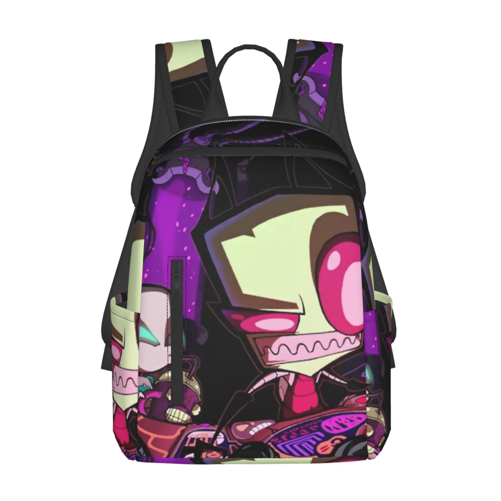 Invader Zim Gir Cartoon Backpack School Bag Bookbag Satchel Lightweight ...