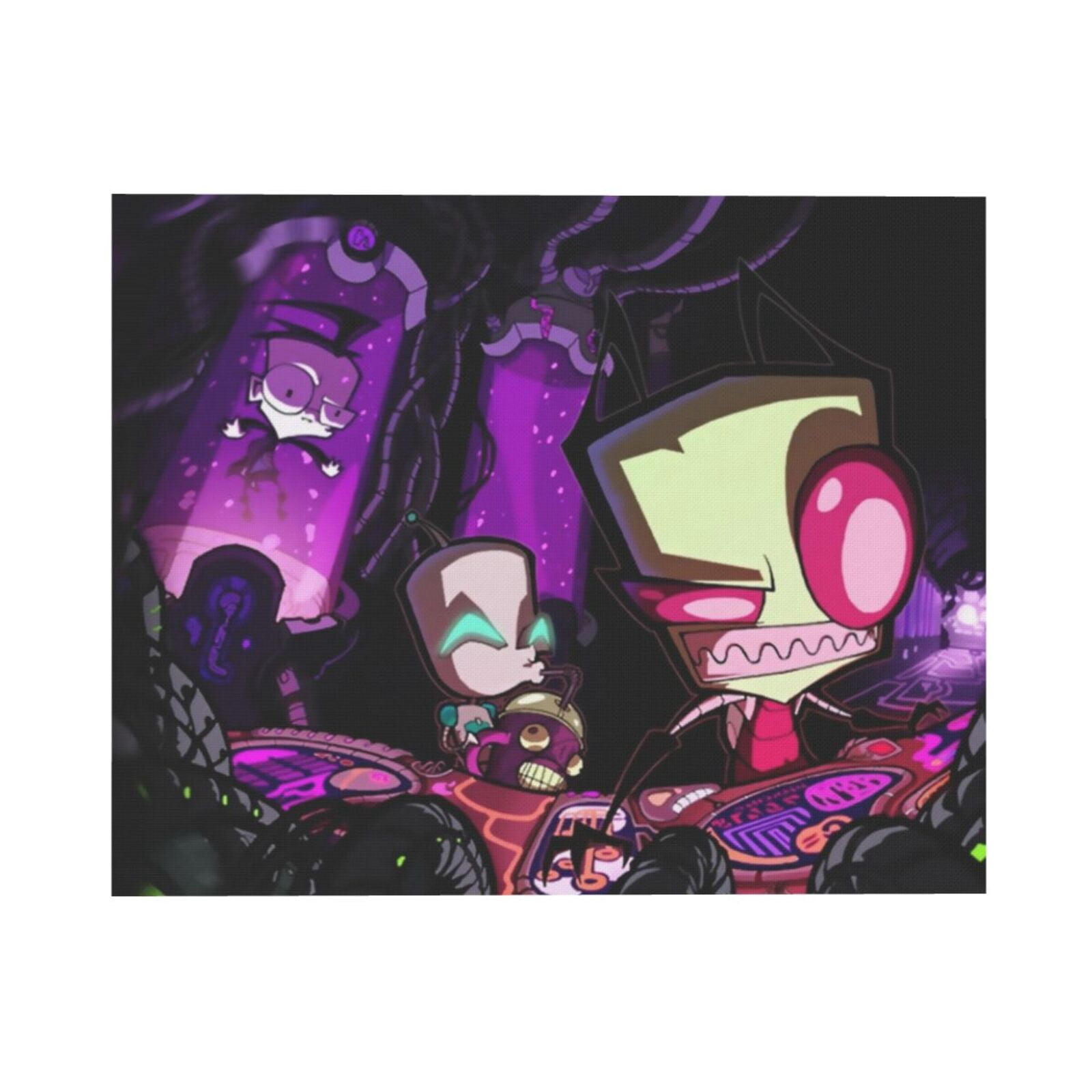 Invader Zim Gir Cartoon Canvas Decorative Poster Art Picture Painting ...
