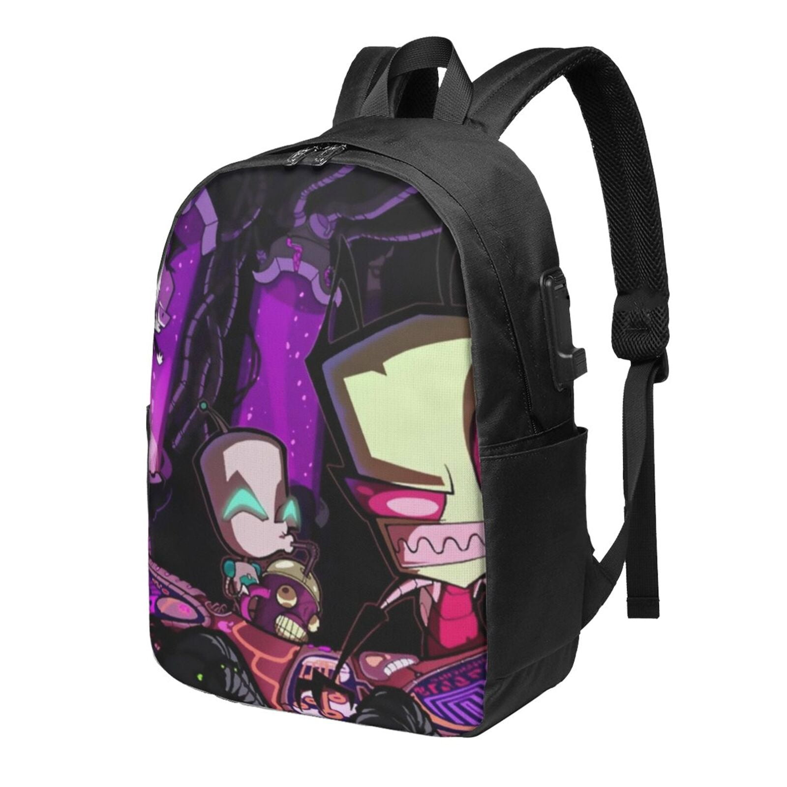 Invader Zim Gir Cartoon Laptop Backpack Daypack School Student Bookbag ...