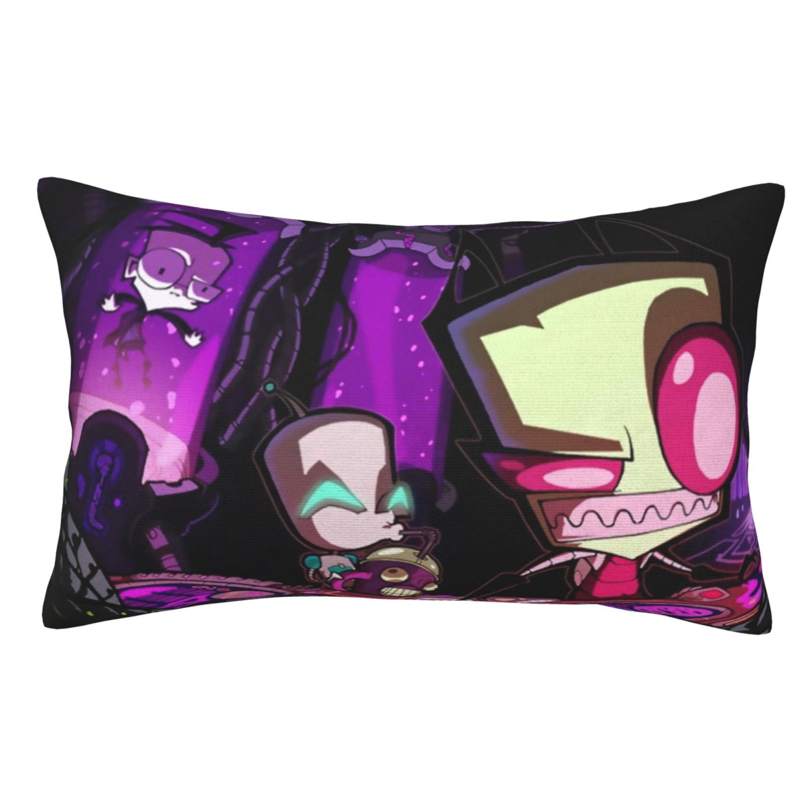 Invader Zim Gir Cartoon Pillowcase Cushion Pillow Covers With Hidden ...