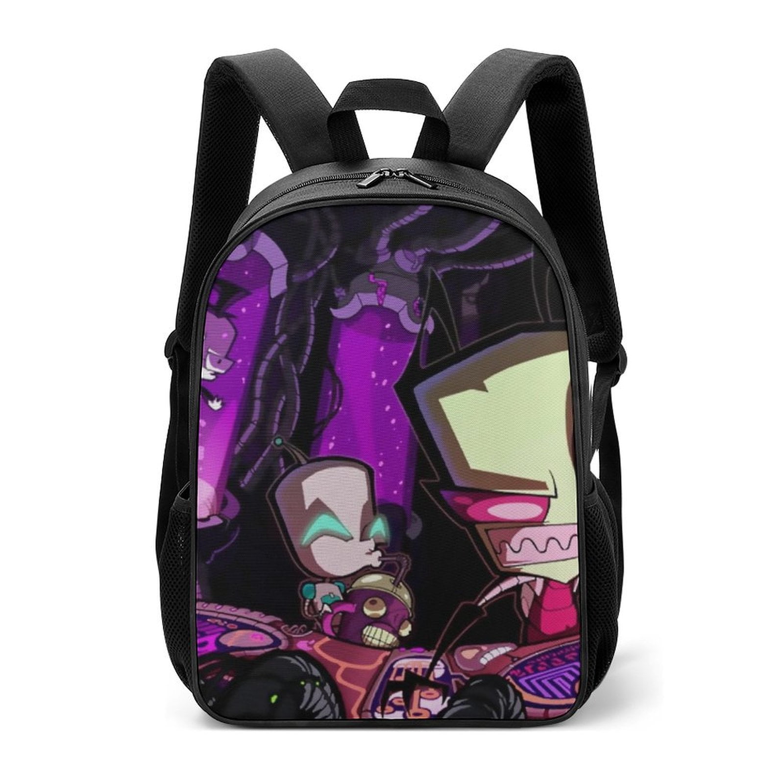 Invader Zim Gir Cartoon School Bag Daypack Multipurpose Backpack ...
