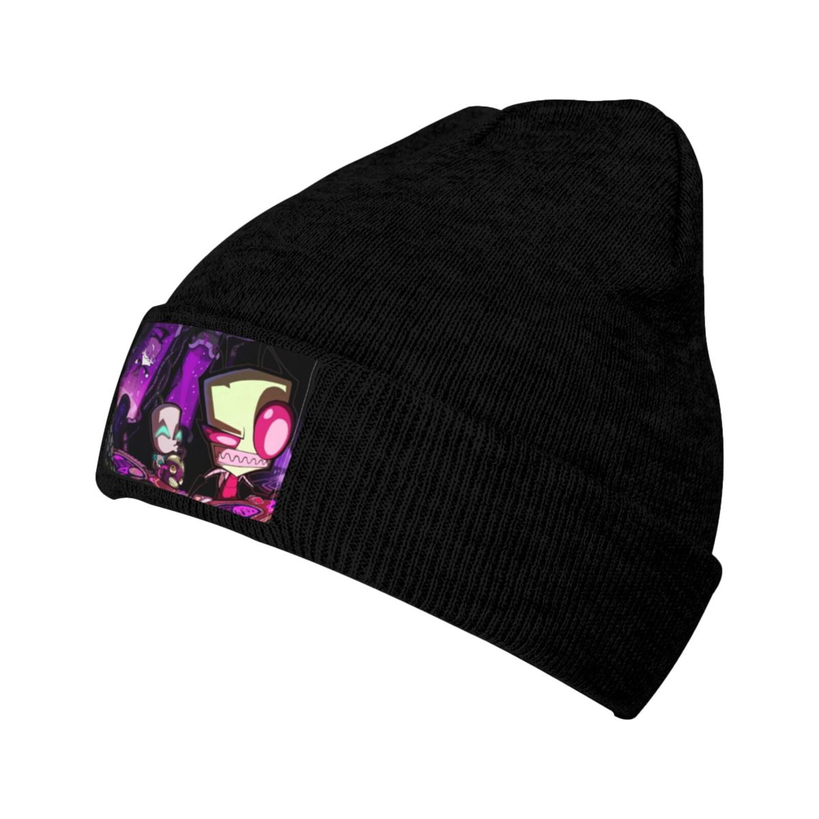 Invader Zim Gir Cartoon Stretchable Knitted Beanie Hat Unisex Hat Daily ...
