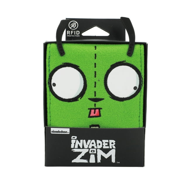 Invader Zim Gir Character Face Bifold Wallet - Walmart.com