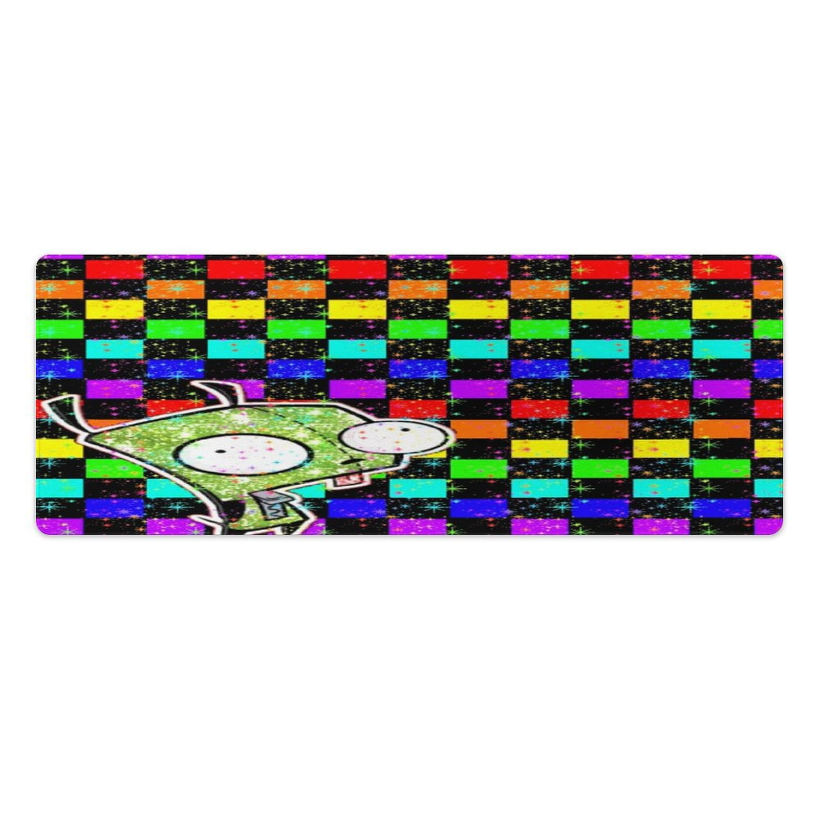 Invader Zim Gir Computer Mouse Mat with Anti-Slip Rubber Base Anti-Fray ...