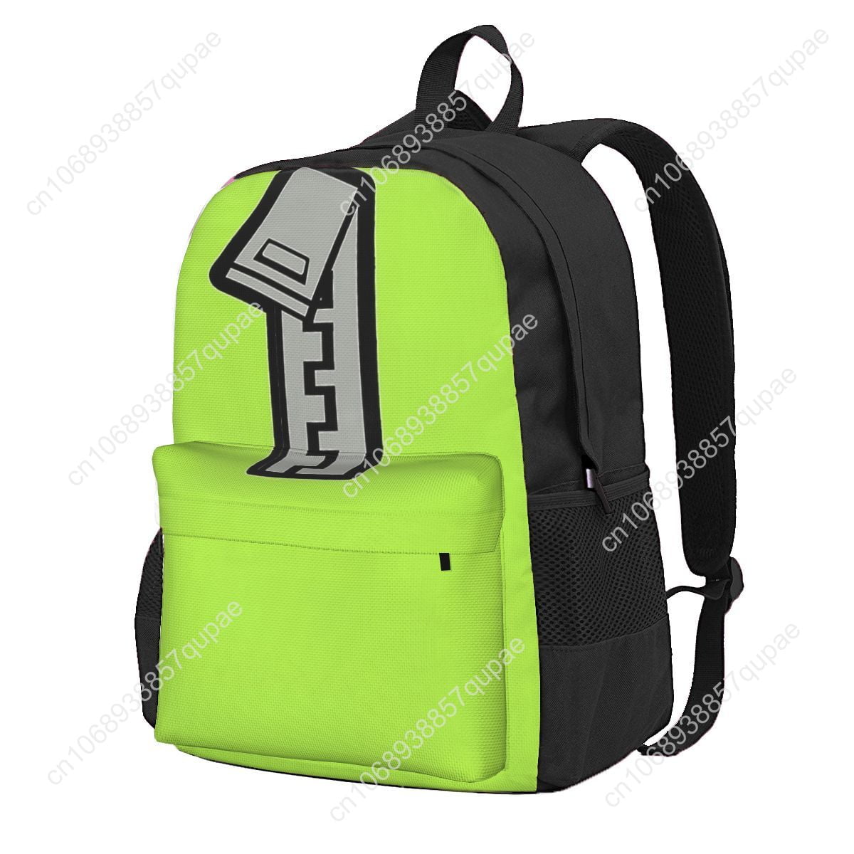 Invader Zim Gir Dib Green Dib Robot Backpack Mochila Trend Bag Laptop ...