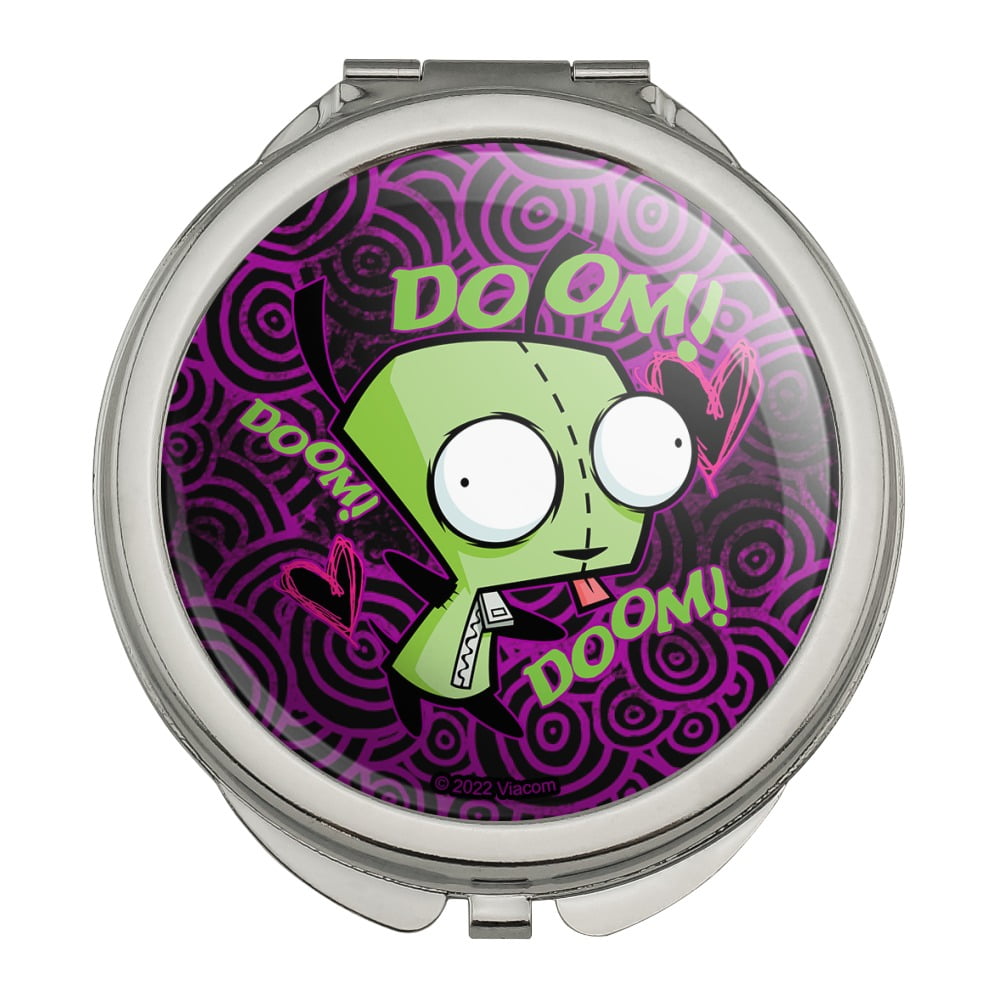 Invader Zim Gir Doom Dance Compact Travel Purse Handbag Makeup Mirror ...