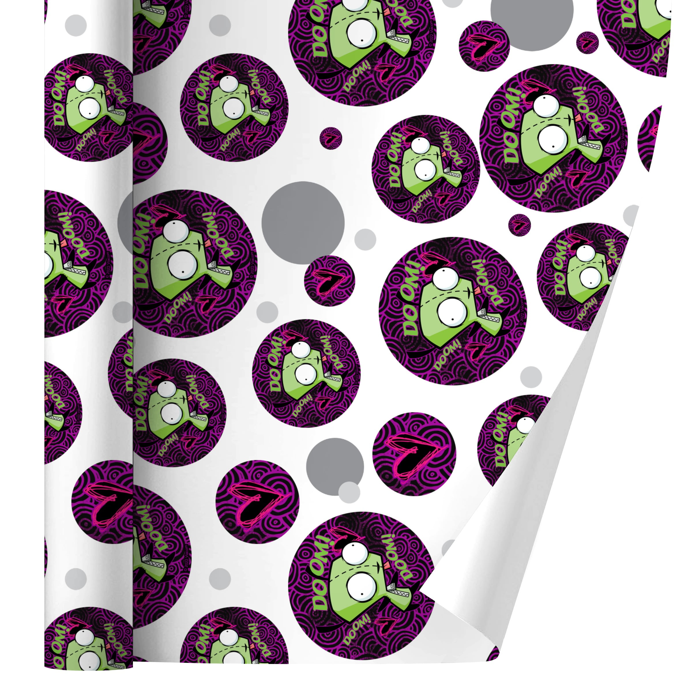 Invader Zim Gir Doom Dance Gift Wrap Wrapping Paper Roll - Walmart.com