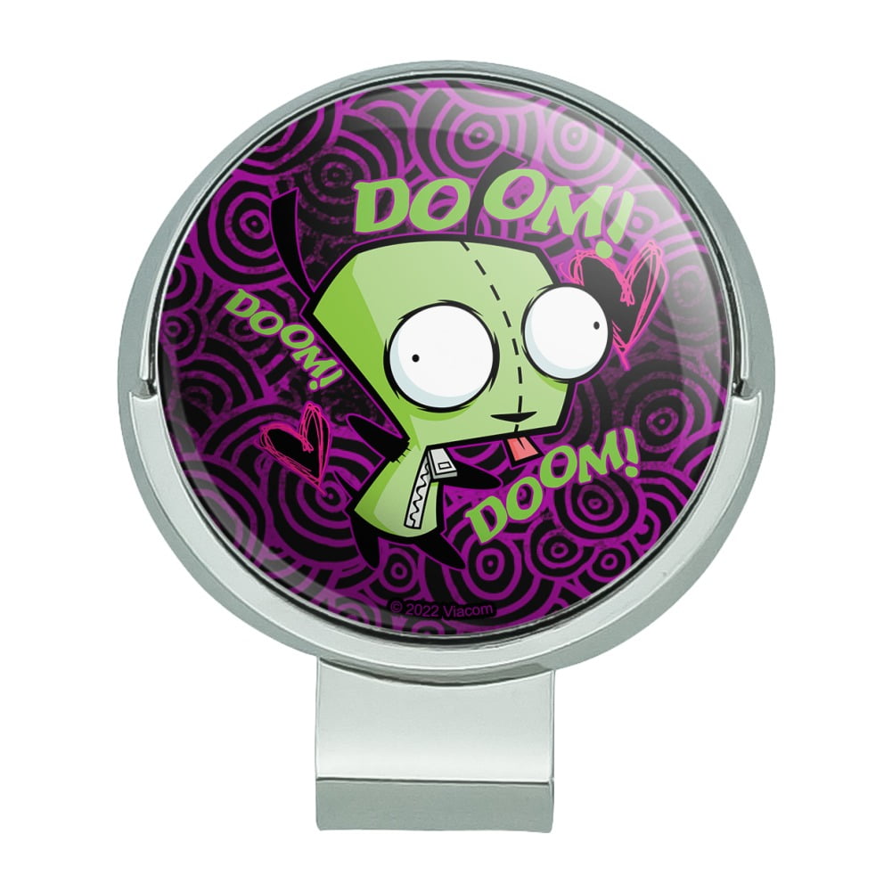 Invader Zim Gir Doom Dance Golf Hat Clip With Magnetic Ball Marker ...