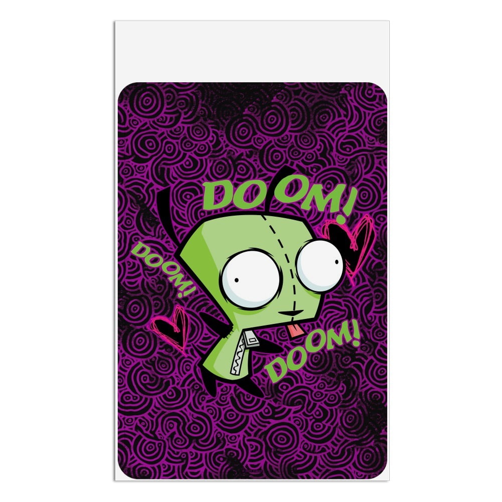 Invader Zim Gir Doom Dance Home Business Office Sign - Walmart.com