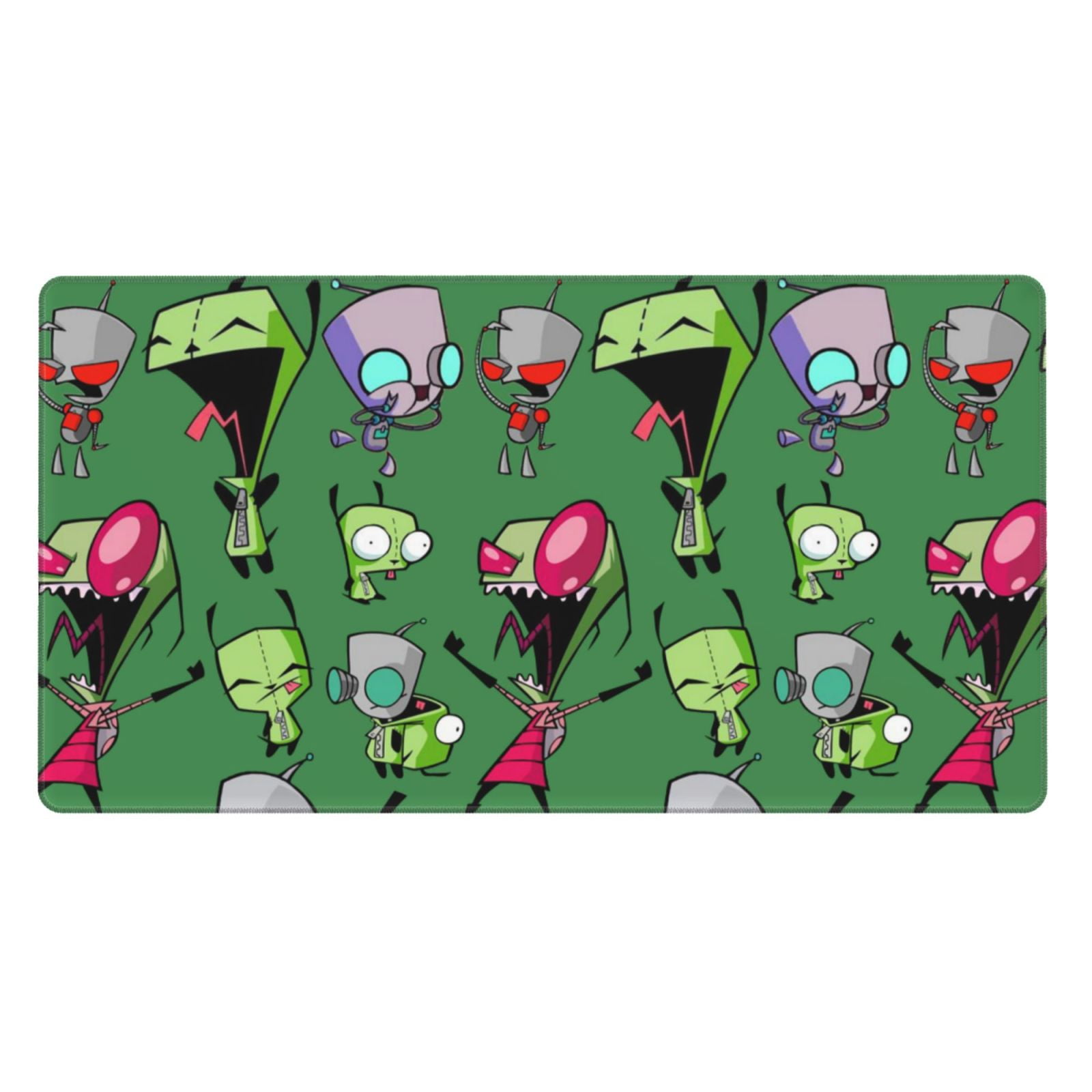 Invader Zim Gir Extended Gaming Mousepad Stitched Edge Mouse Pad 15.8"x ...