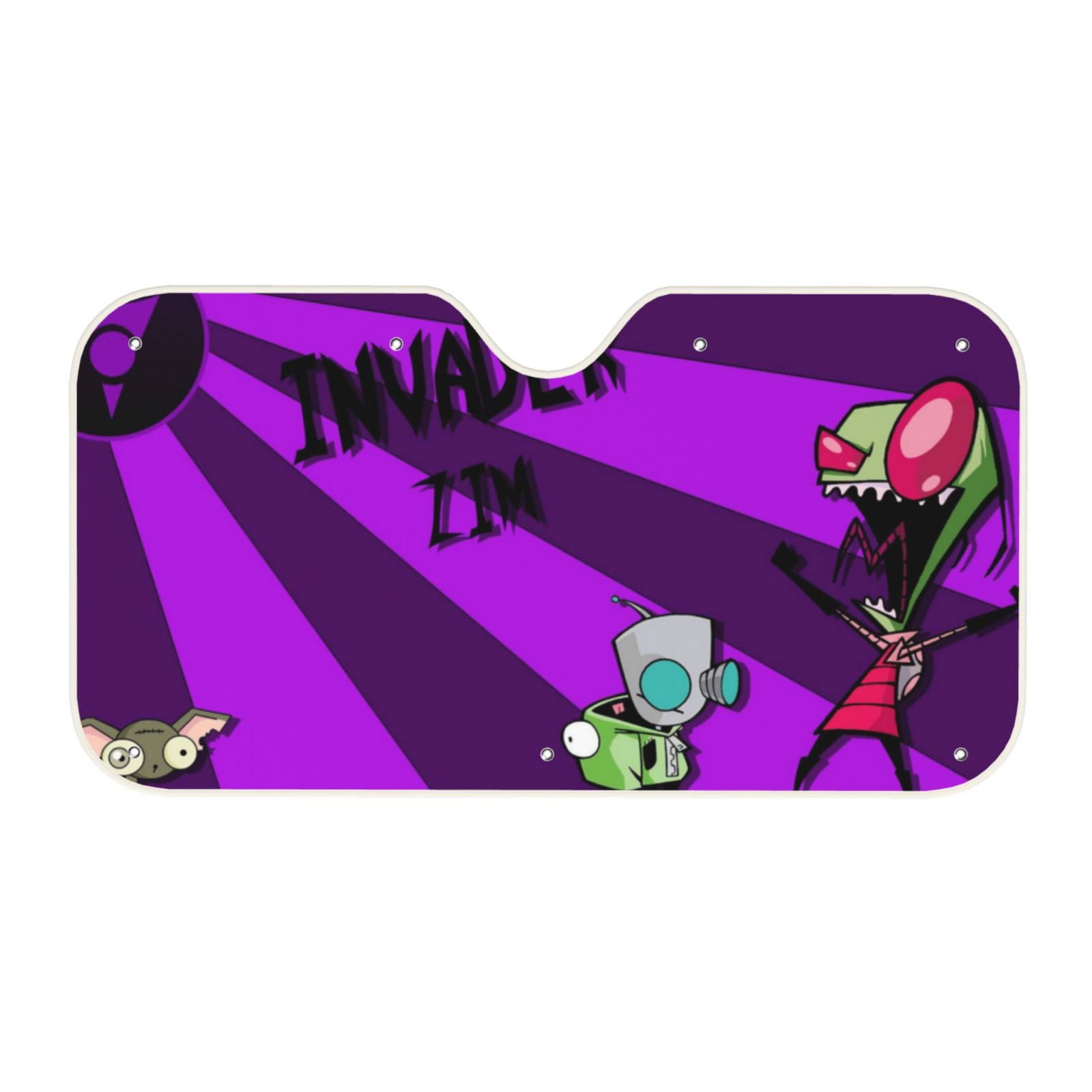 Invader Zim Gir Foldable Car Windshield Sunshade Vehicle Automotive ...