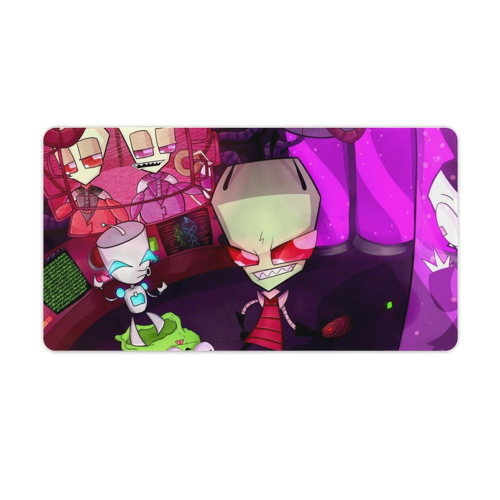 Invader Zim Gir Gaz Mouse Pad Extended Gaming No-sliped Large Desk Mat ...