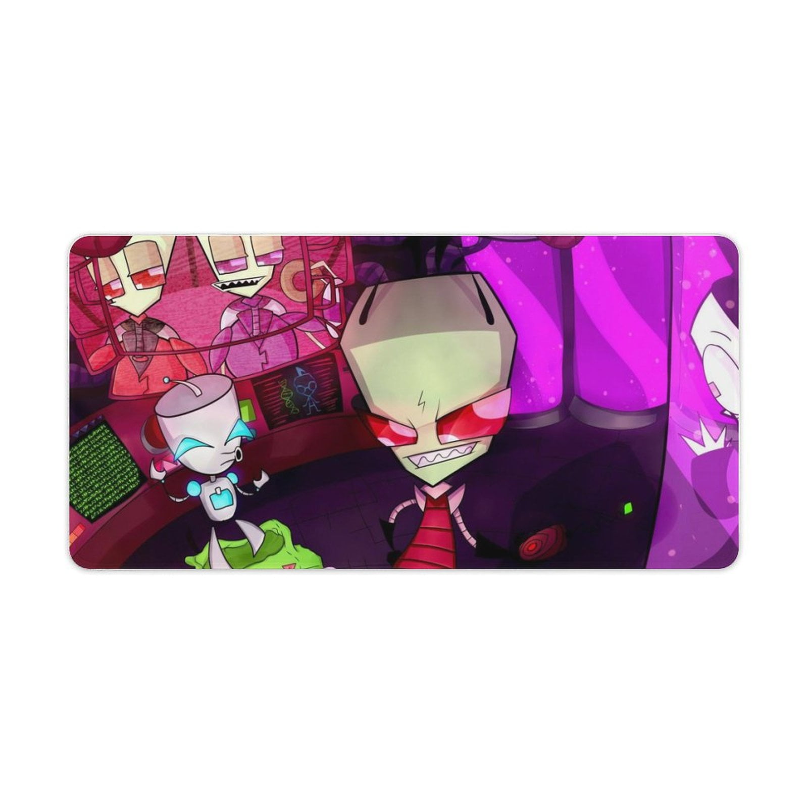 Invader Zim Gir Gaz Mouse Pad Extended Gaming No-sliped Large Desk Mat ...