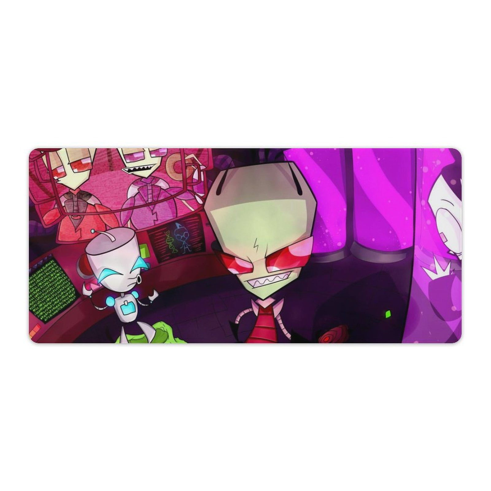 Invader Zim Gir Gaz Mouse Pad Extended Gaming No-sliped Large Desk Mat ...