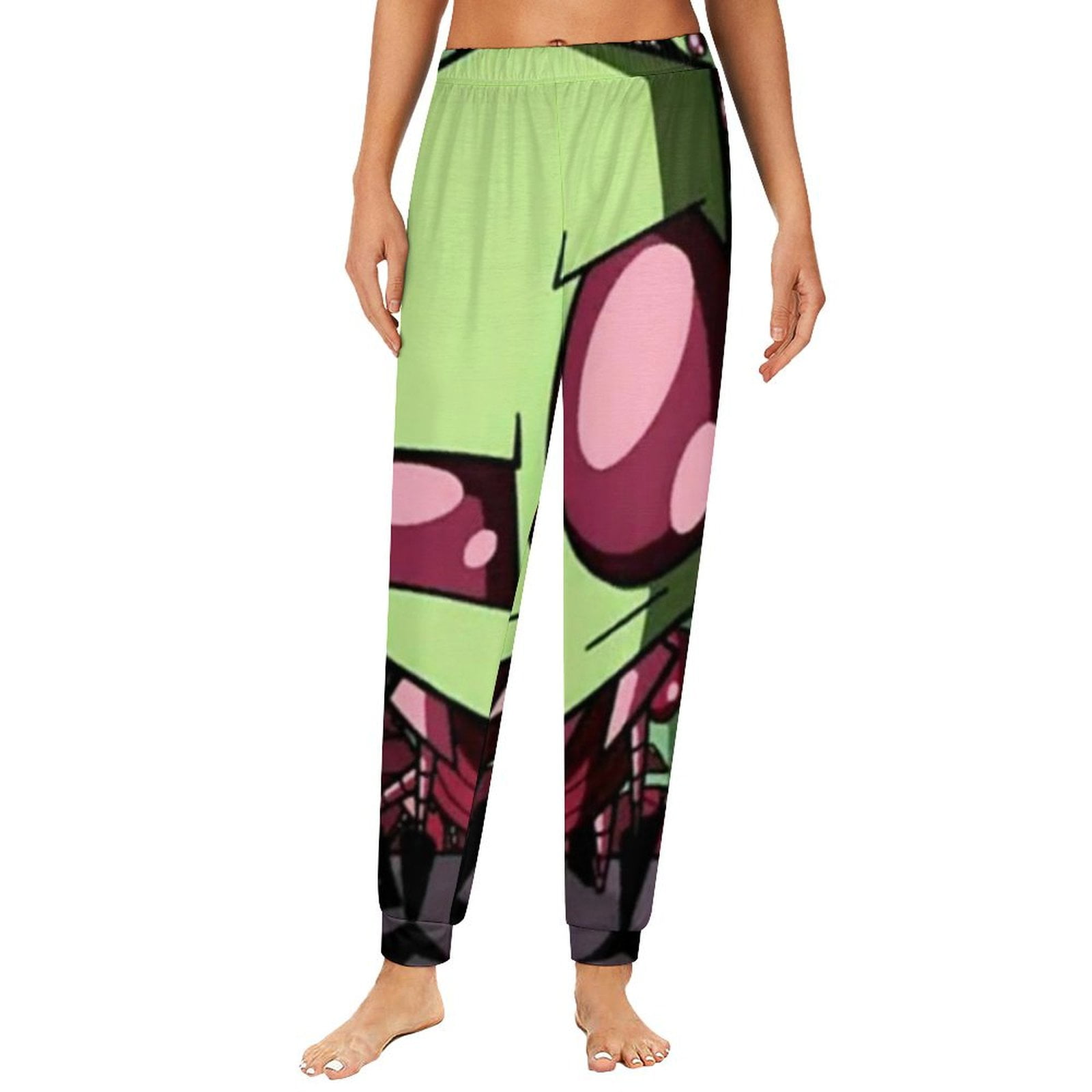 Invader Zim Gir Gza Pajama Bottoms for Women Novelty Lounge Daily Cozy ...