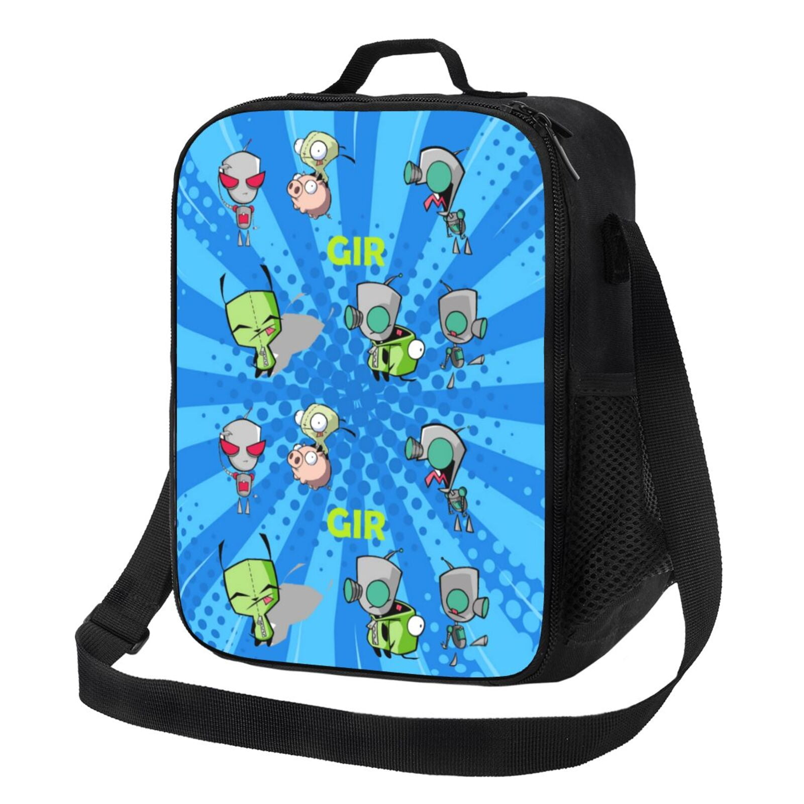 Invader Zim Gir Insulated Lunch Bag Portable Thermal Lunchbag Reusable ...