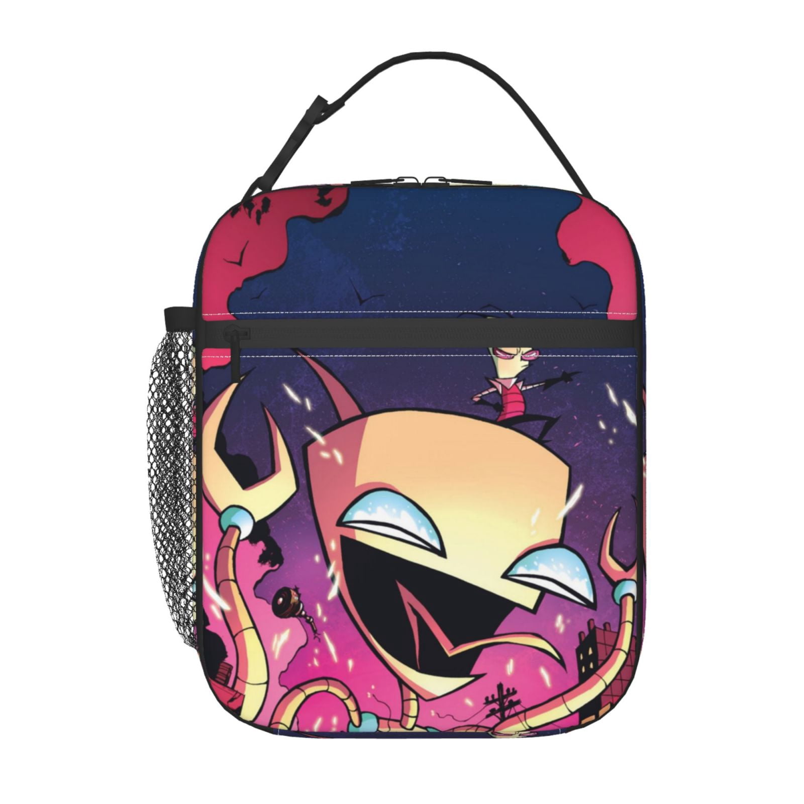 Invader Zim Gir Lunch Bag Portable Insulated Tote Bento Bag Office ...