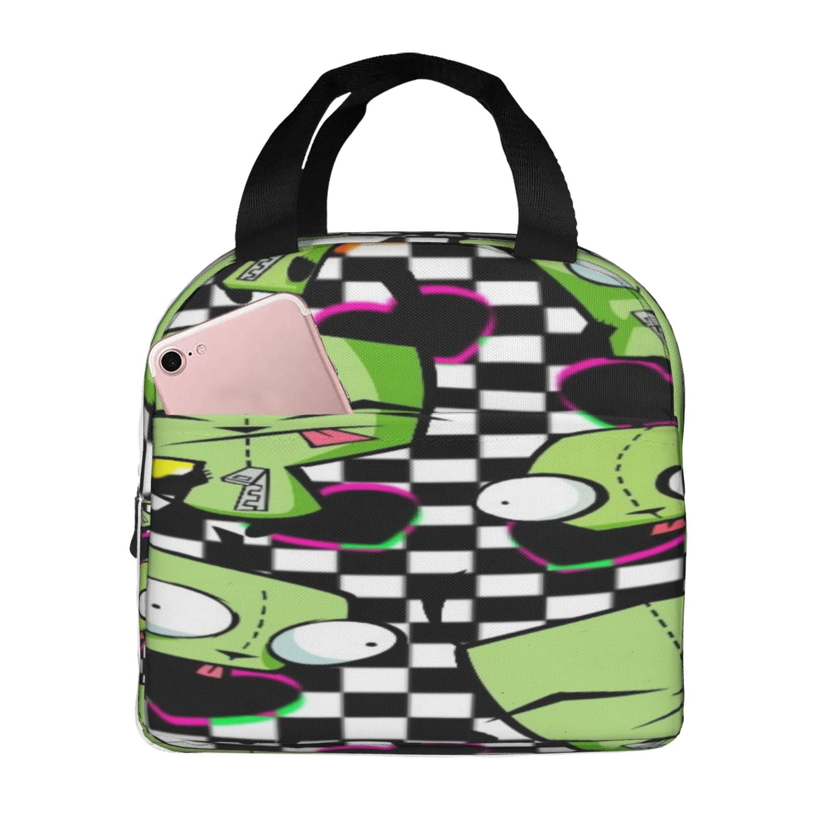 Invader Zim Gir Lunch Box Insulated Lunch Bag Reusable Cooler Lunch ...
