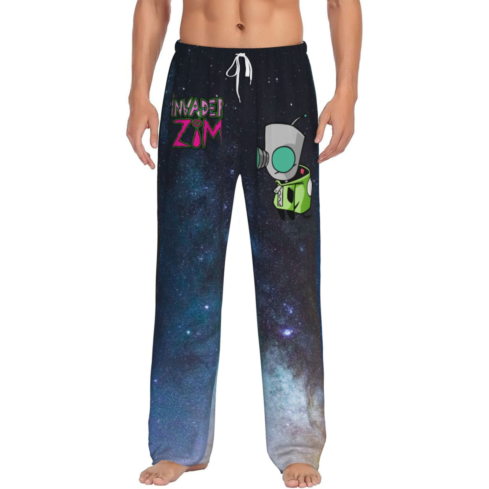 Invader Zim Gir Men's Pajama Pants With Pockets Lounge Fashion Cozy ...