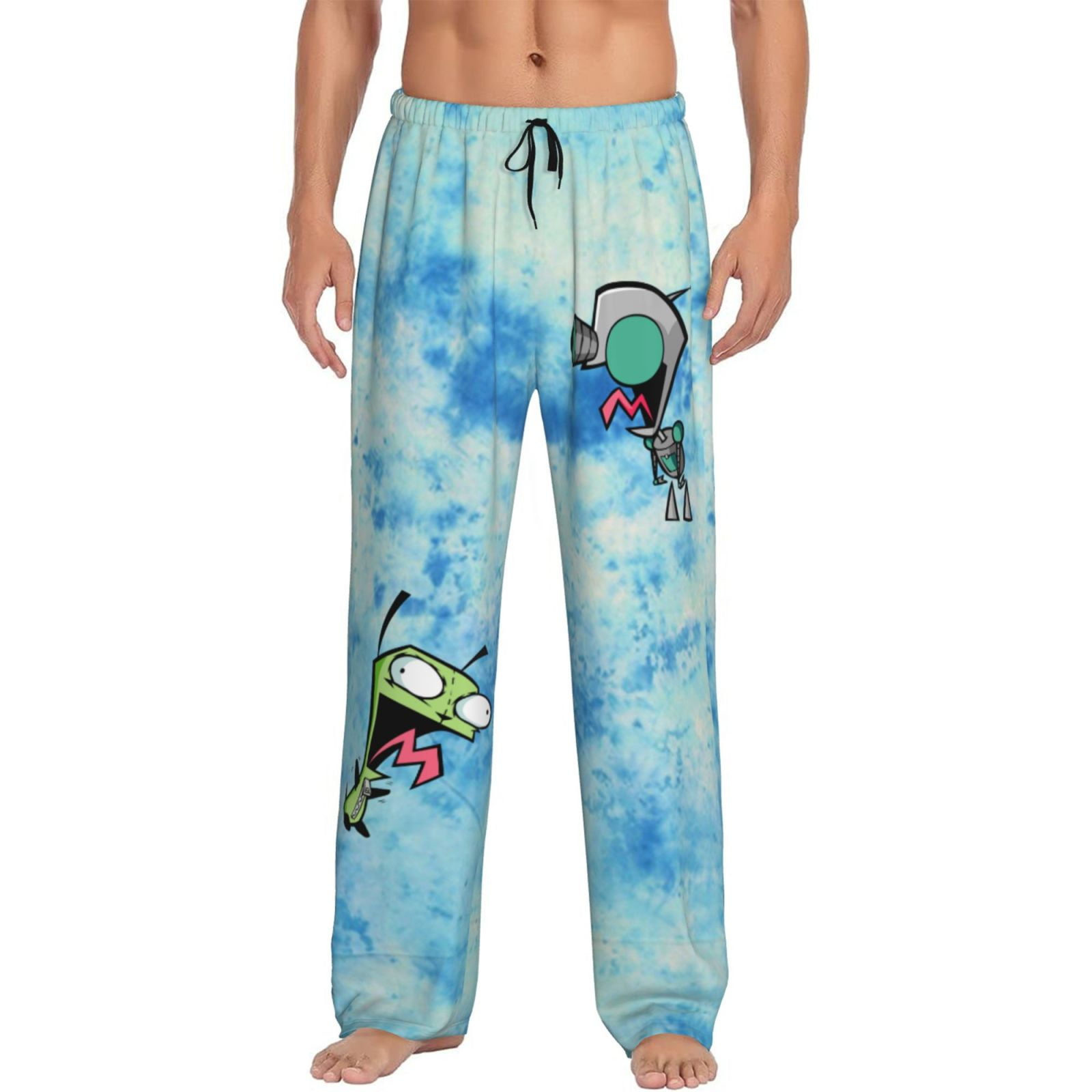 Invader Zim Gir Men's Pajama Pants With Pockets Lounge Fashion Cozy ...