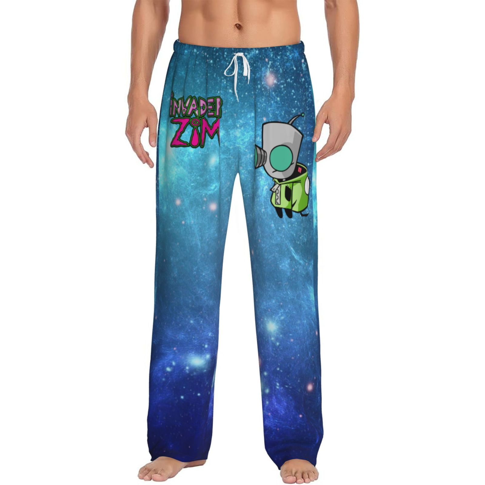Invader Zim Gir Men's Pajama Pants With Pockets Lounge Fashion Cozy ...