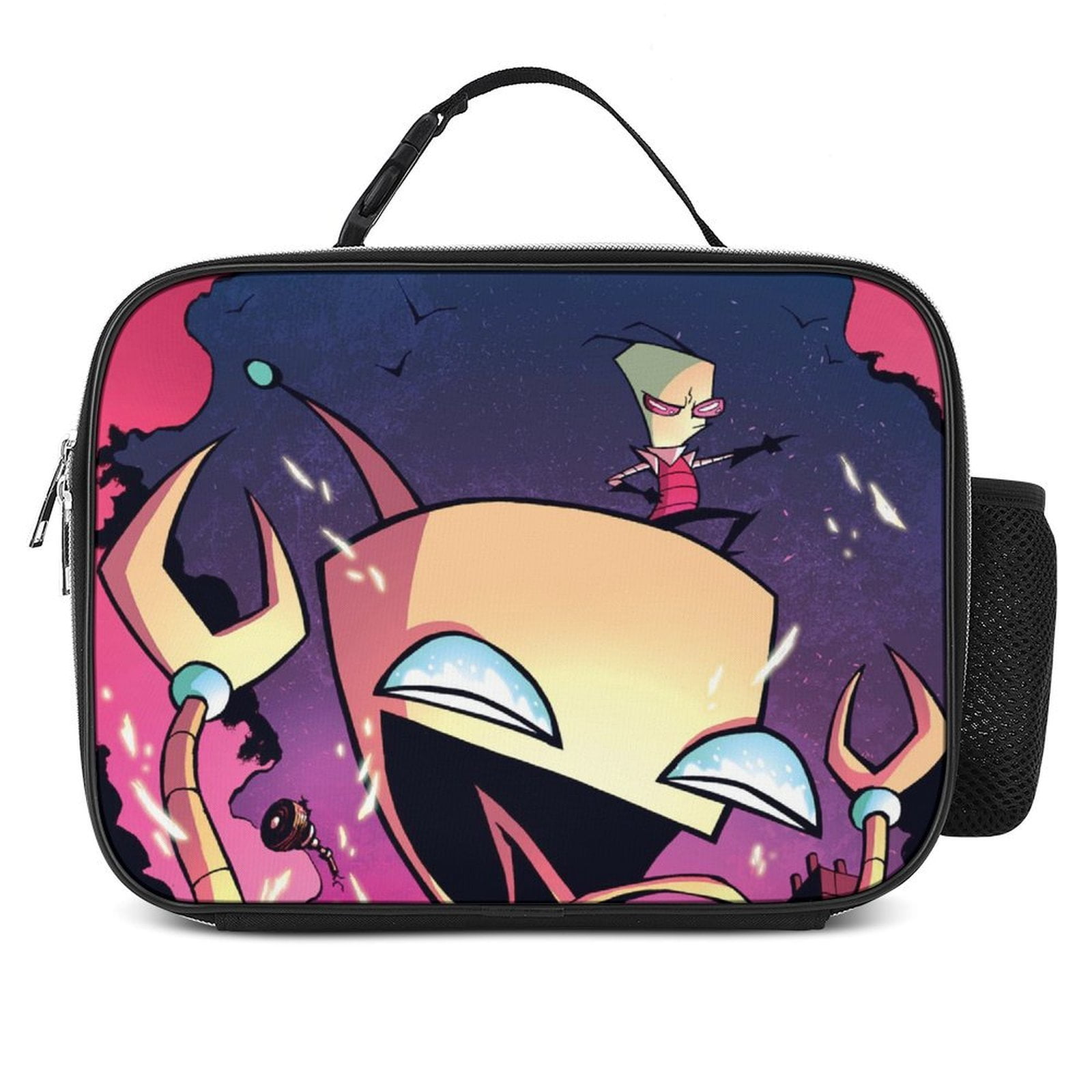 Invader Zim Gir Portable Insulated Lunch Bag Lunch Box Bento Bag Picnic ...