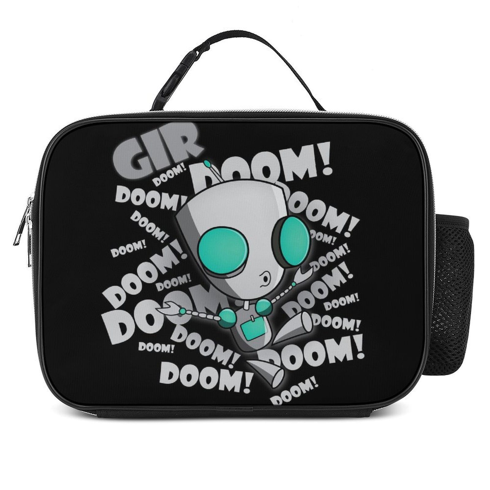 Invader Zim Gir Portable Insulated Lunch Bag Lunch Box Bento Bag Picnic ...