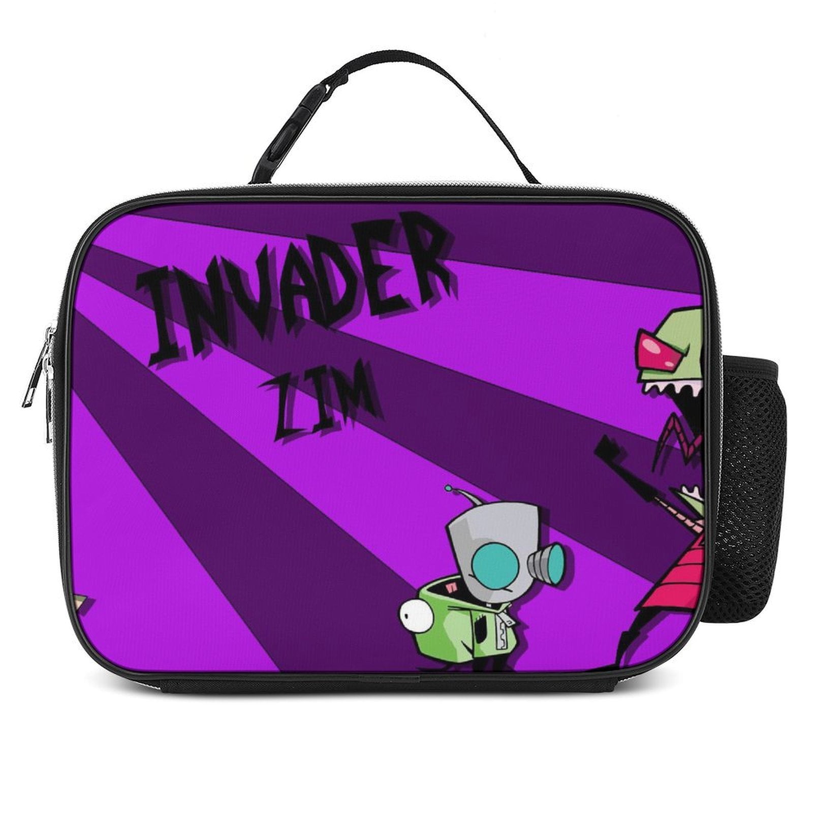 Invader Zim Gir Portable Insulated Lunch Bag Lunch Box Bento Bag Picnic ...