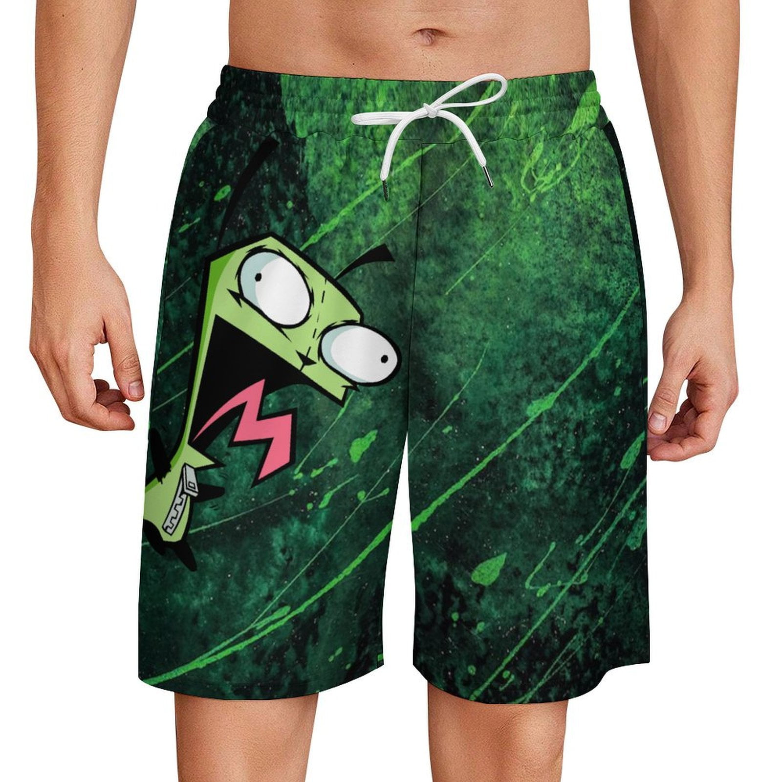 Invader Zim Gir Short Sweatpants Summer Daily Cozy Lounge Shorts 3D ...