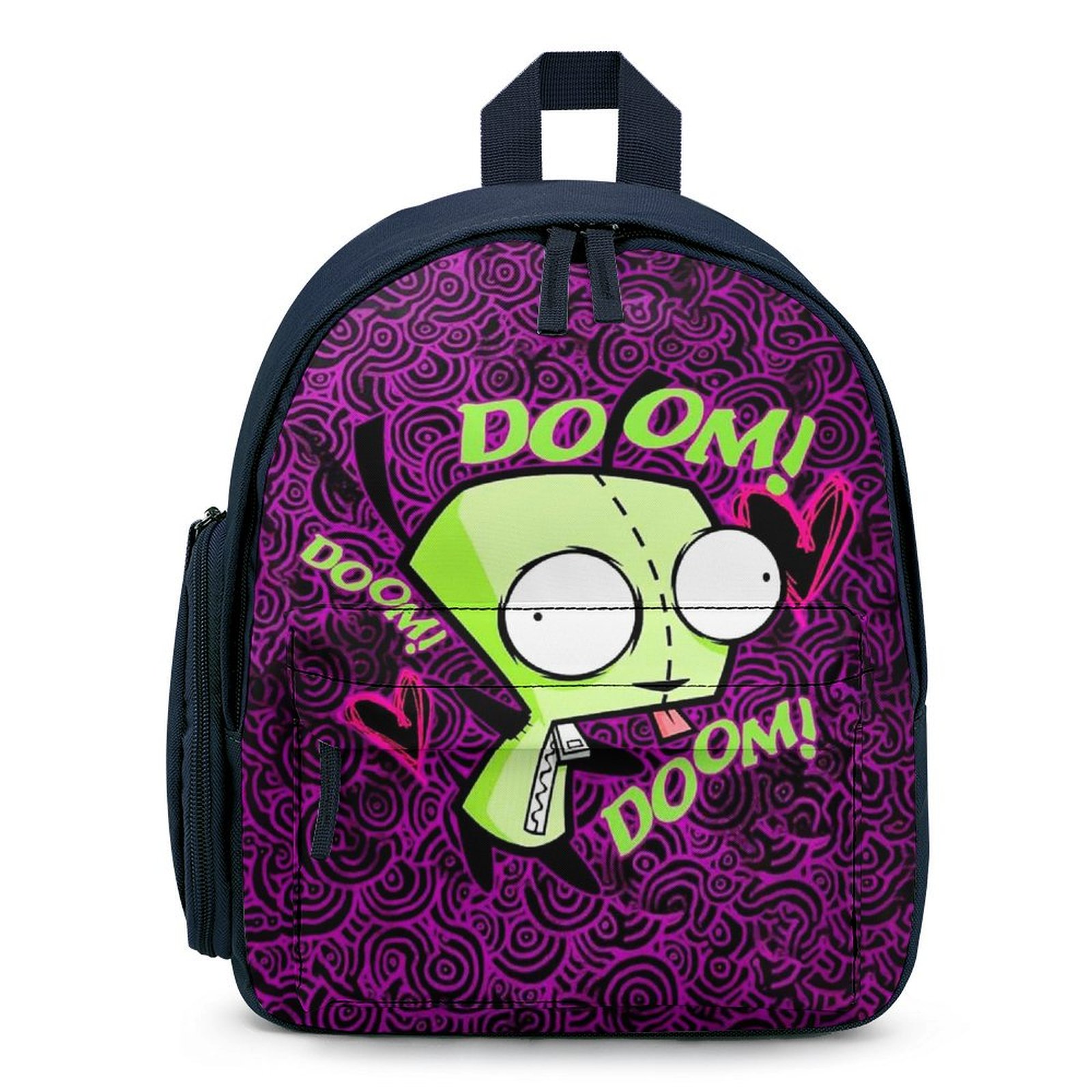 Invader Zim Gir Small Backpack Backpack Purse for Cartoon Backpack for ...
