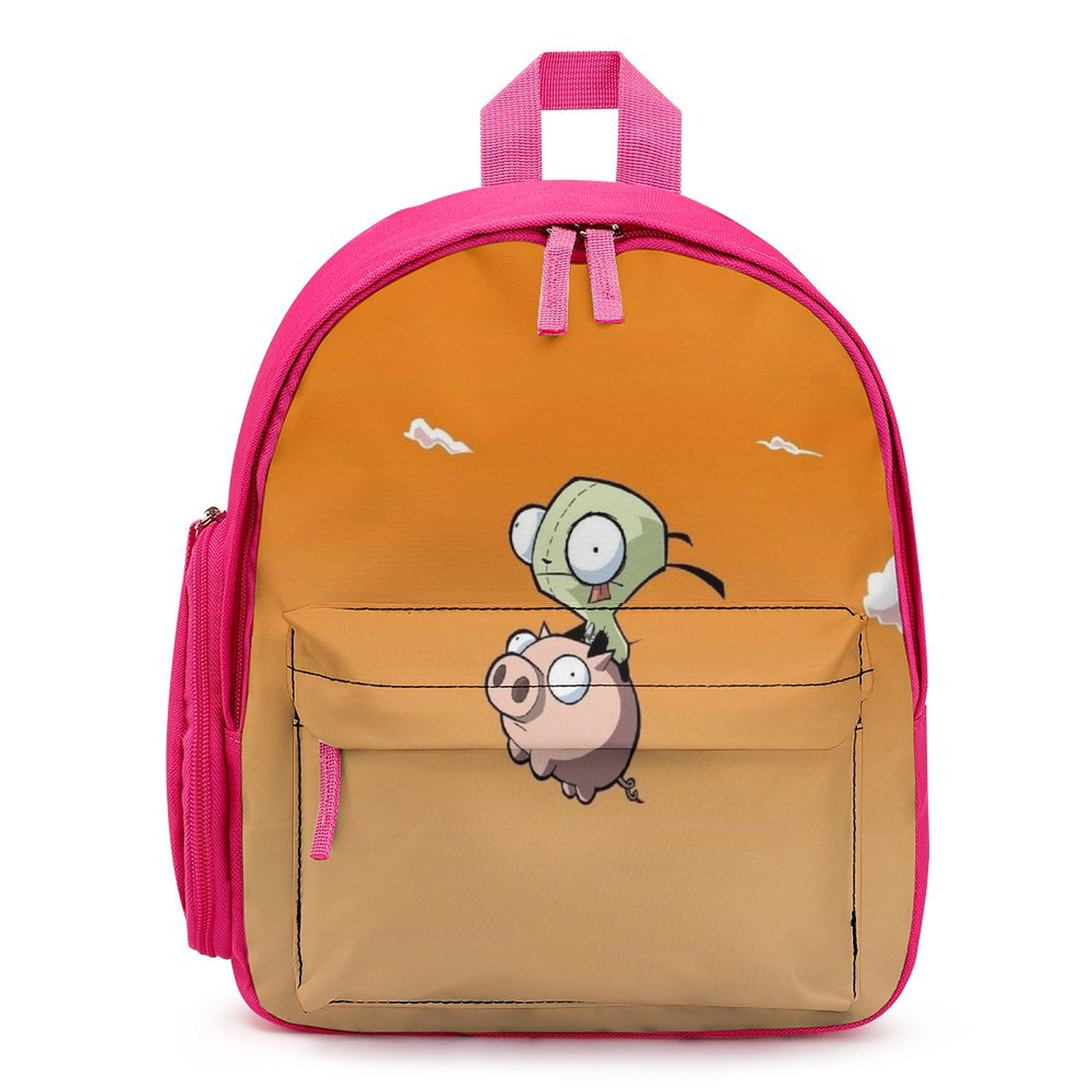 Invader Zim Gir Small Backpack Mini Backpack Purse for Boys Girls ...