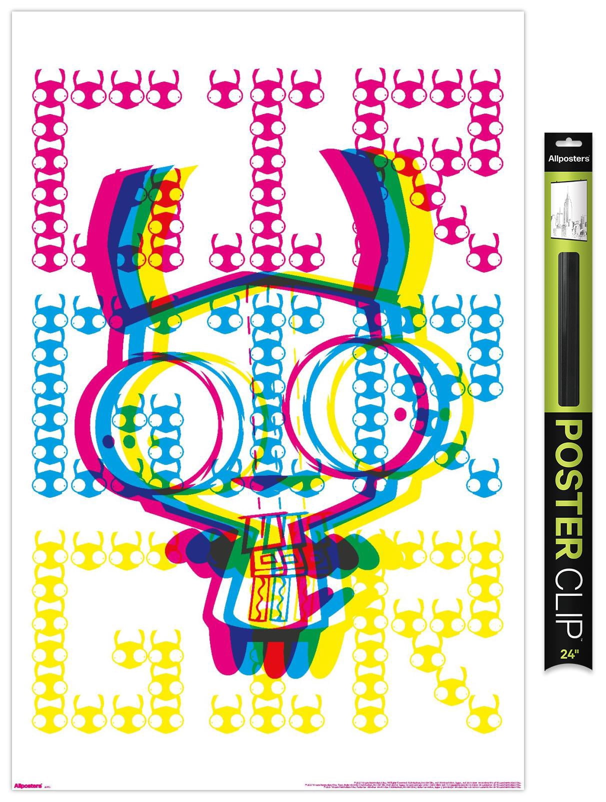 Invader Zim - Gir Wall Poster, 22.375" x 34" - Walmart.com