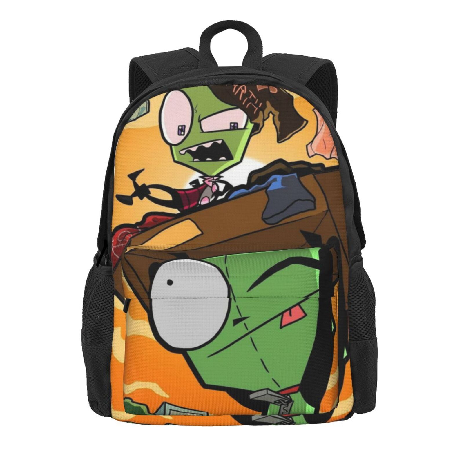 Invader Zim Gir Zim Lightweight Backpack Schoolbag Unisex Versatile ...