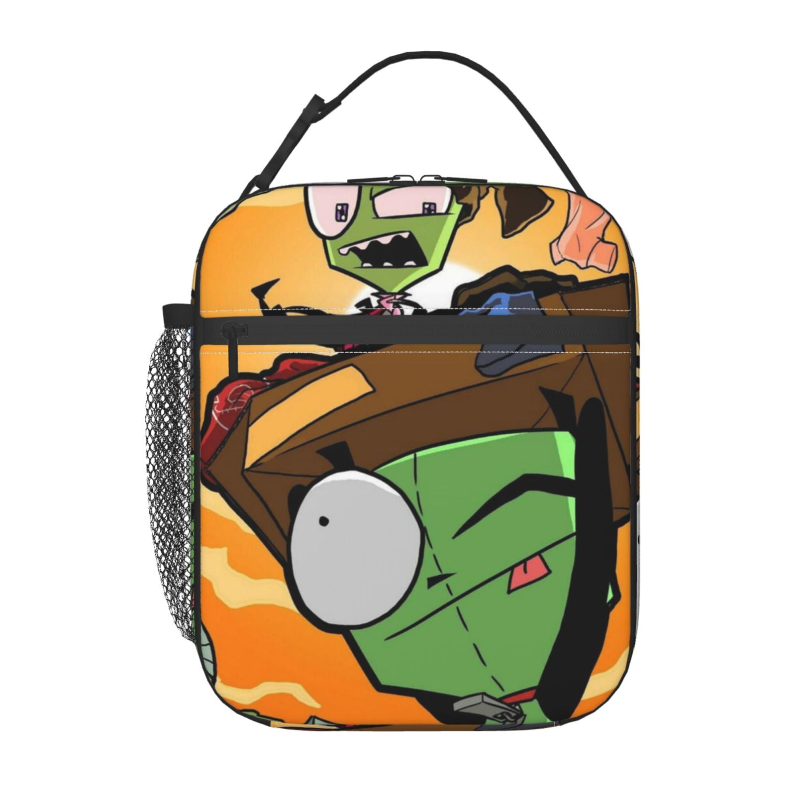 Invader Zim Gir Zim Portable Lunch Bag Insulated Lunch Box Lightweight ...