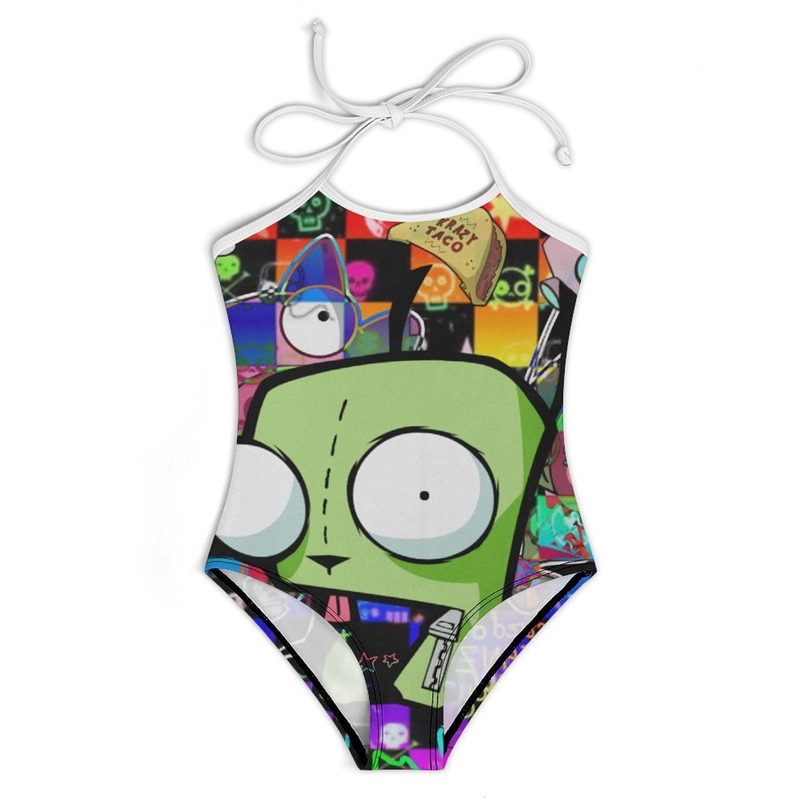 Invader Zim Girls' Swimwear Beach Sport Bikini Bathing Suit 2 Piece ...