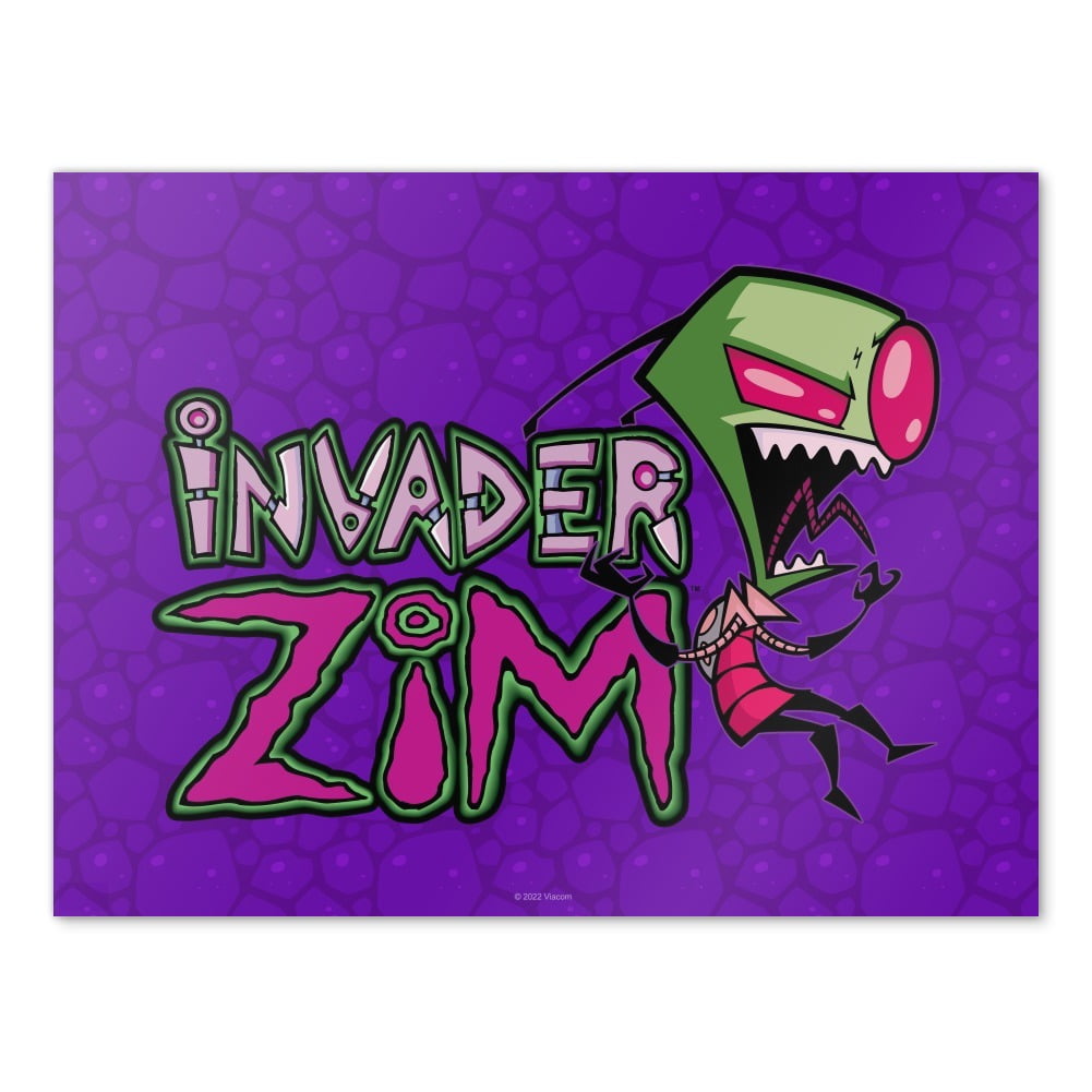 Invader Zim Home Business Office Sign - Walmart.com