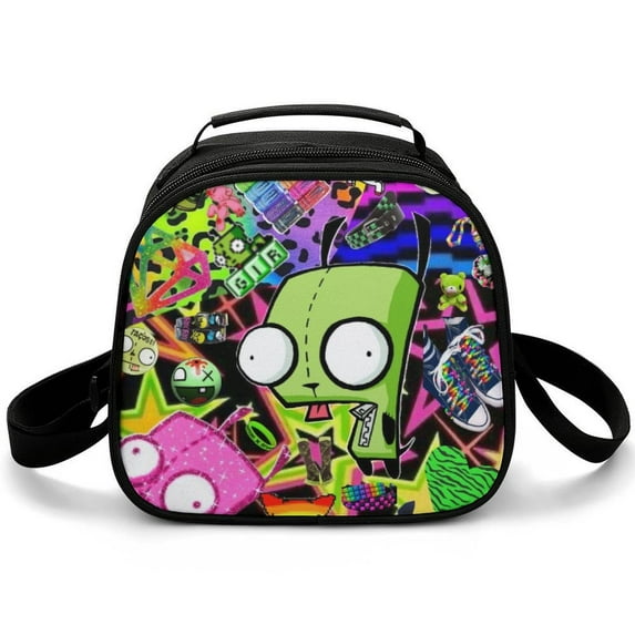 Invader Zim Insulated Lunch Bag Lunch Box Container Bag Reusable Lunch ...