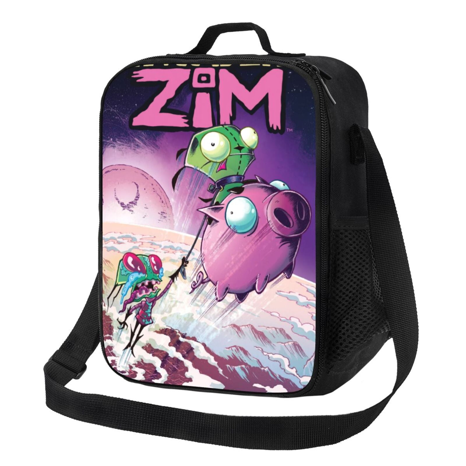 Invader Zim Insulated Lunch Bag Portable Thermal Lunchbag Reusable ...