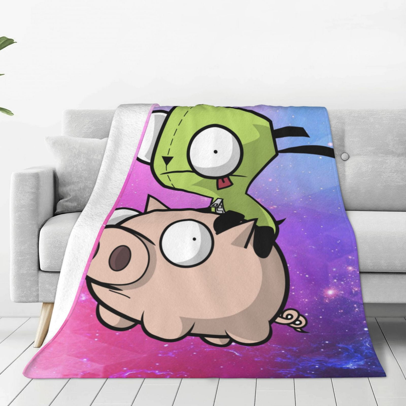 Invader Zim Kids Adults Ultra-Soft Micro Fleece Blanket Throw All ...